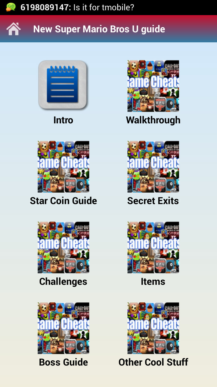 New Super Mario U G&C - App on Amazon Appstore