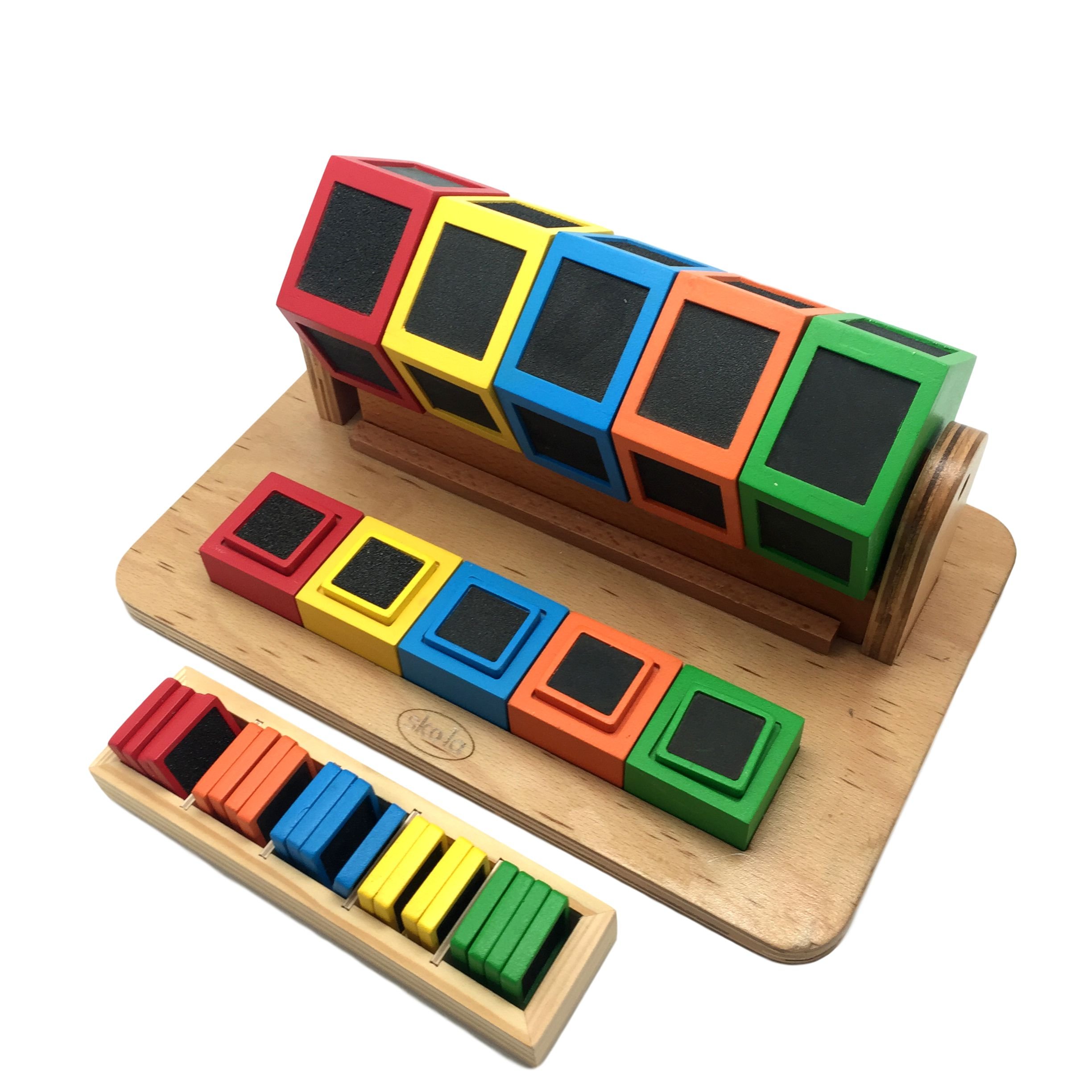 Buy Skola Toys Texture Wheels - Grade and Match The Textures Online at ...