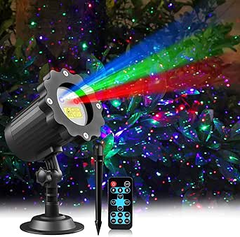Amazon.com: Waterproof Firefly Laser Projector Lights Outdoor,12 Effect ...