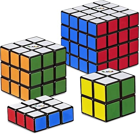 Amazon.com: Rubik's Hasbro Gaming Cube Bundle 4pk : Toys & Games