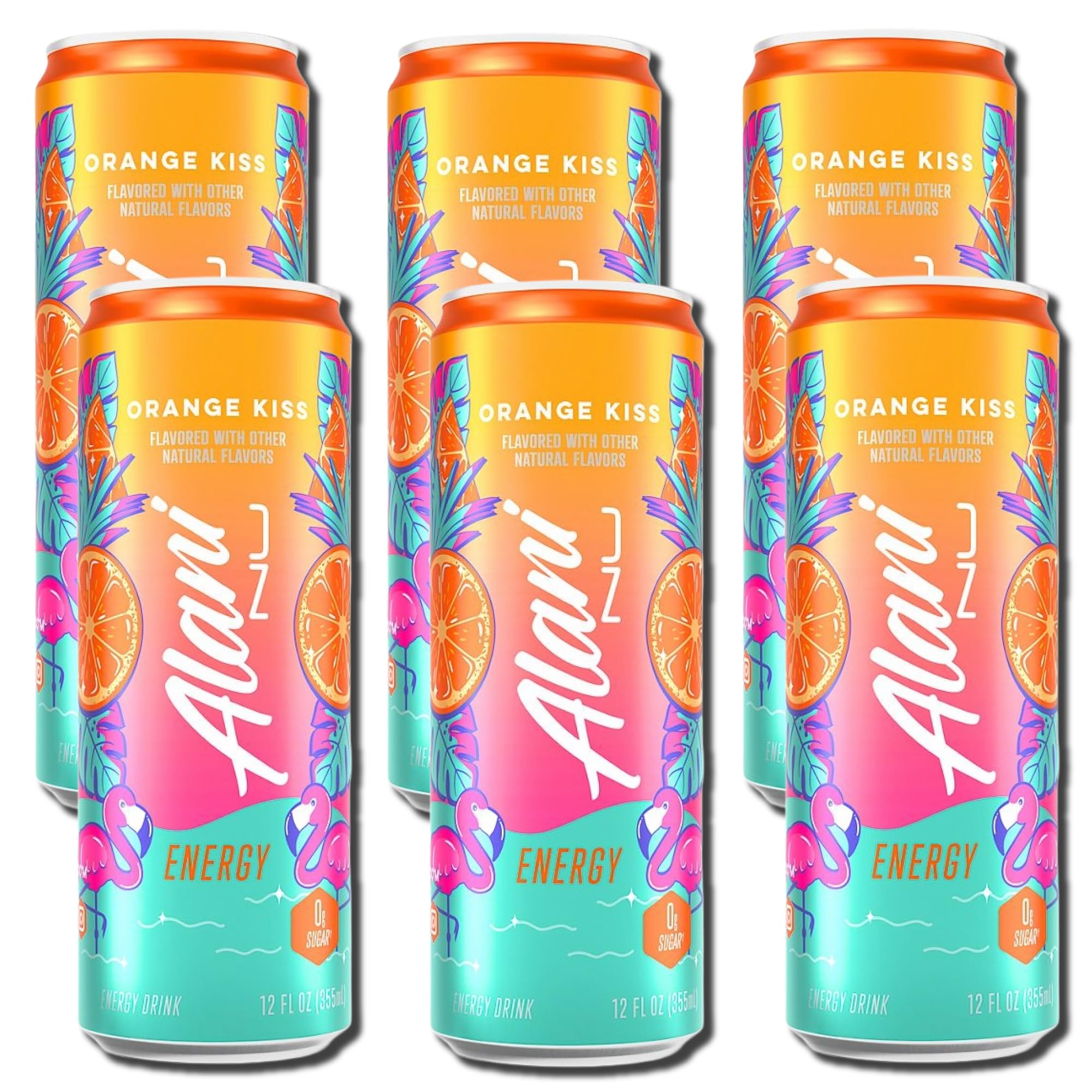 Amazon.com : NEW Alani Energy Drink Orange Kiss Sugar free, Low Calorie ...