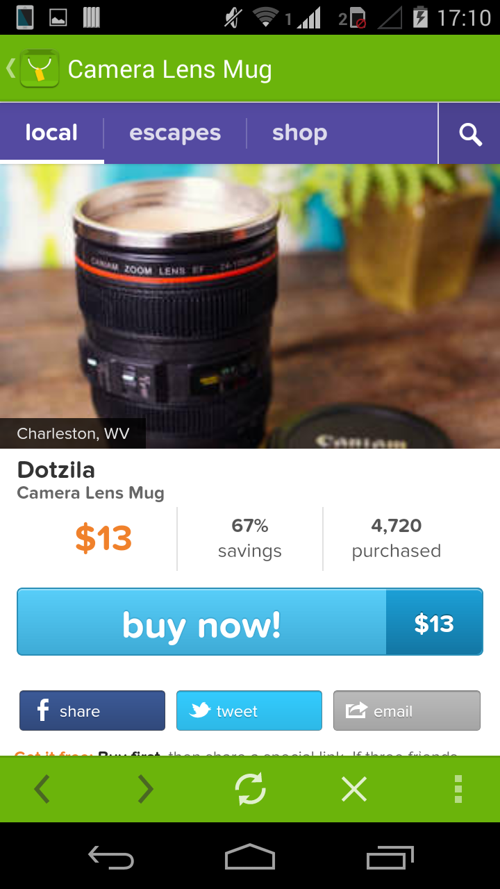 Daily Deals - App on Amazon Appstore