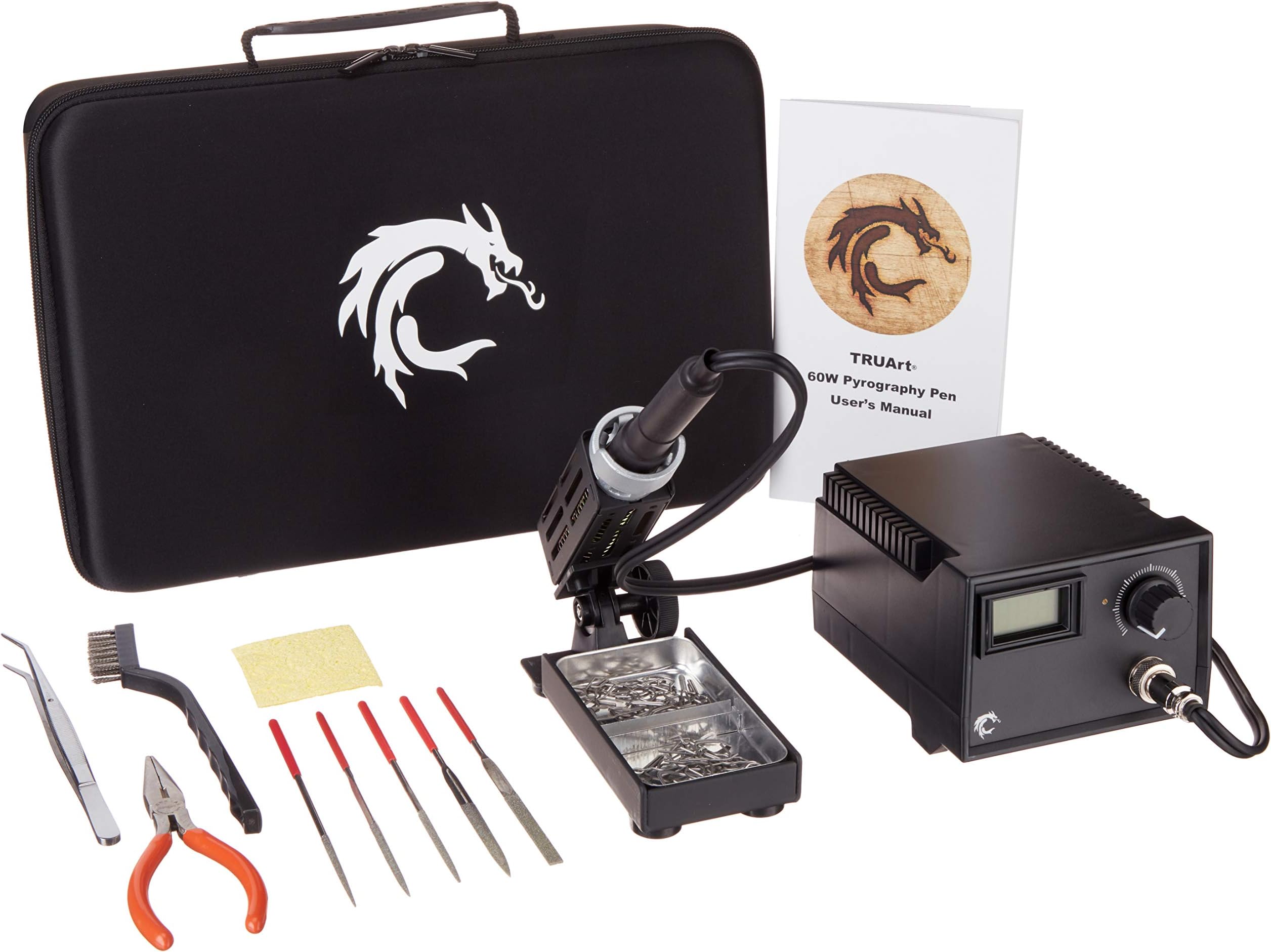 Amazon.com: Professional Wood Burning Kit, Wandart 60W Wood Burning ...