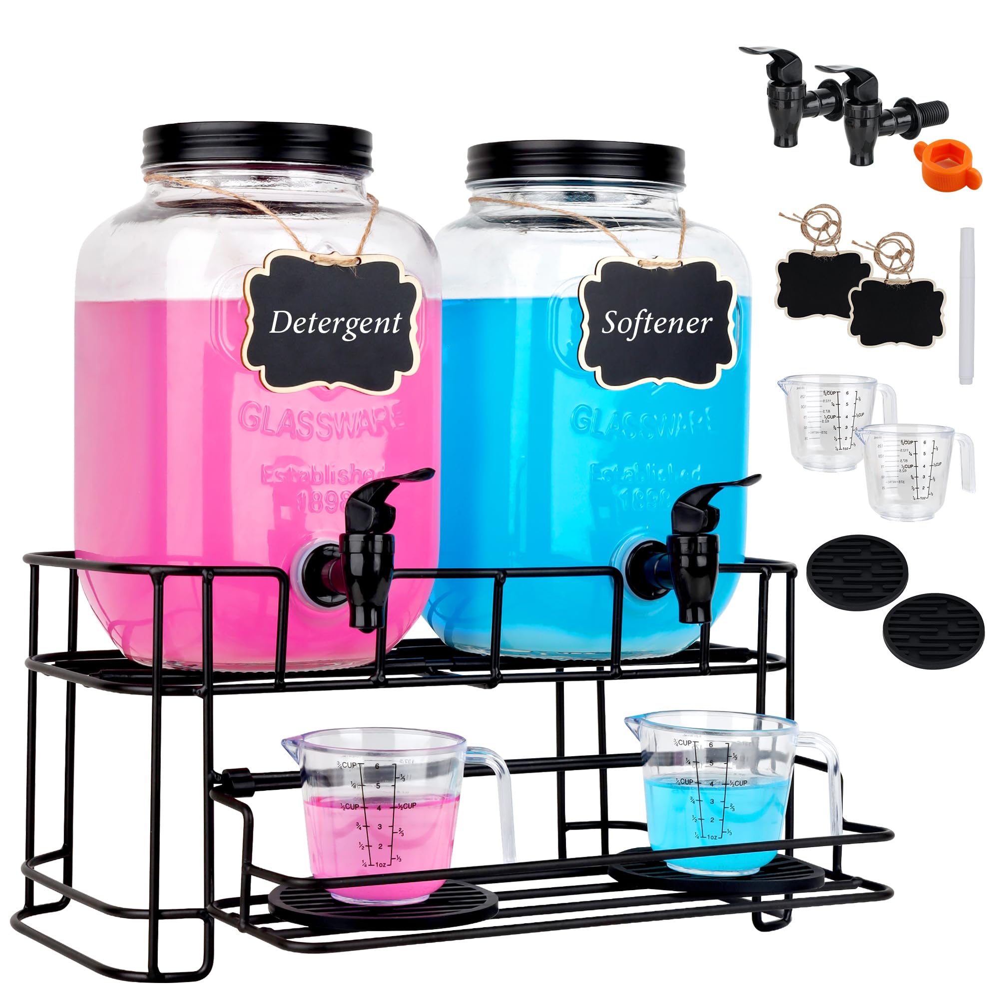 Snapklik.com : 2 Set 1 Gallon Laundry Detergent Dispenser