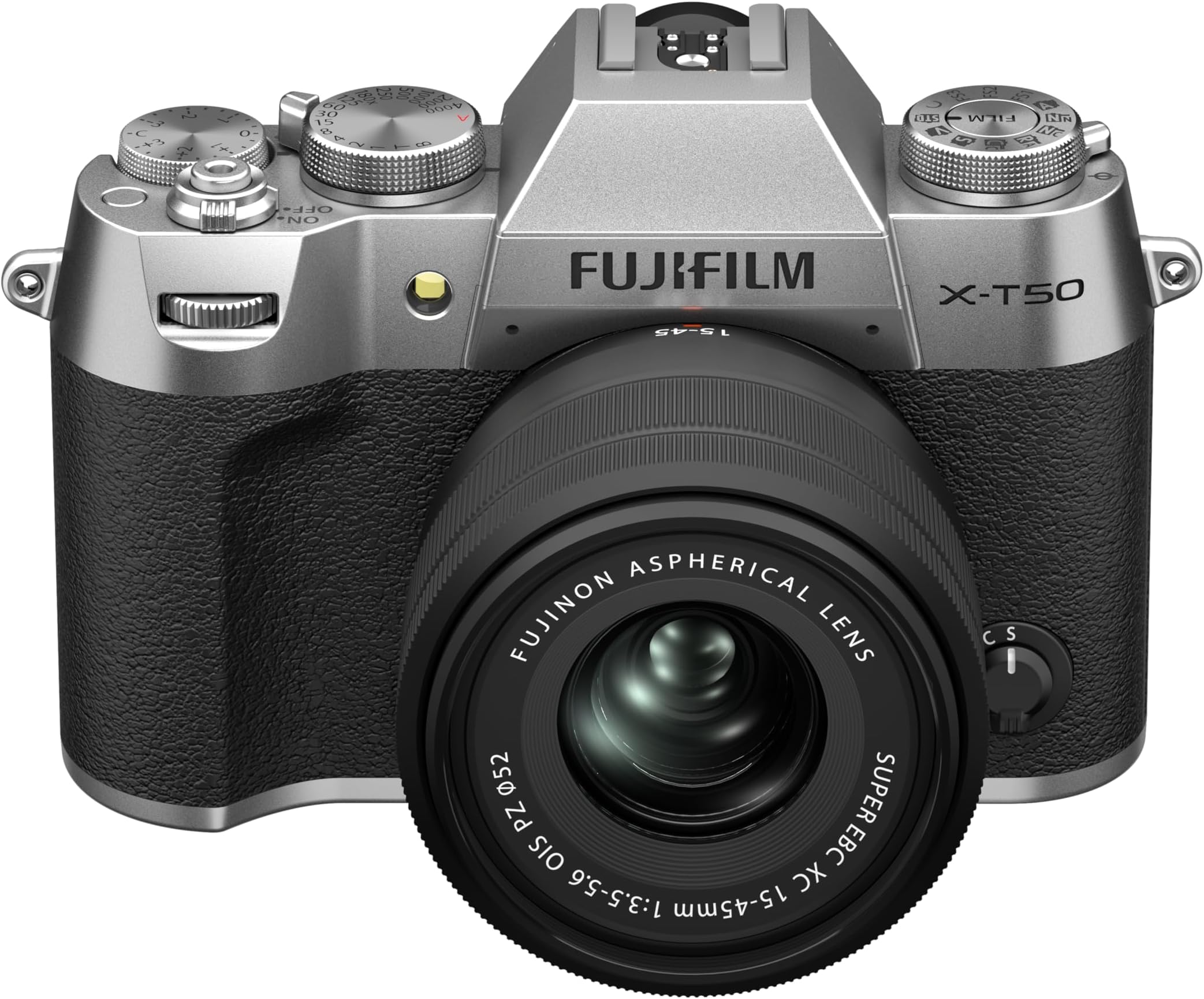 FUJIFILM X-T50 Silver with XC15-45mm Lens kit: Amazon.co.uk ...