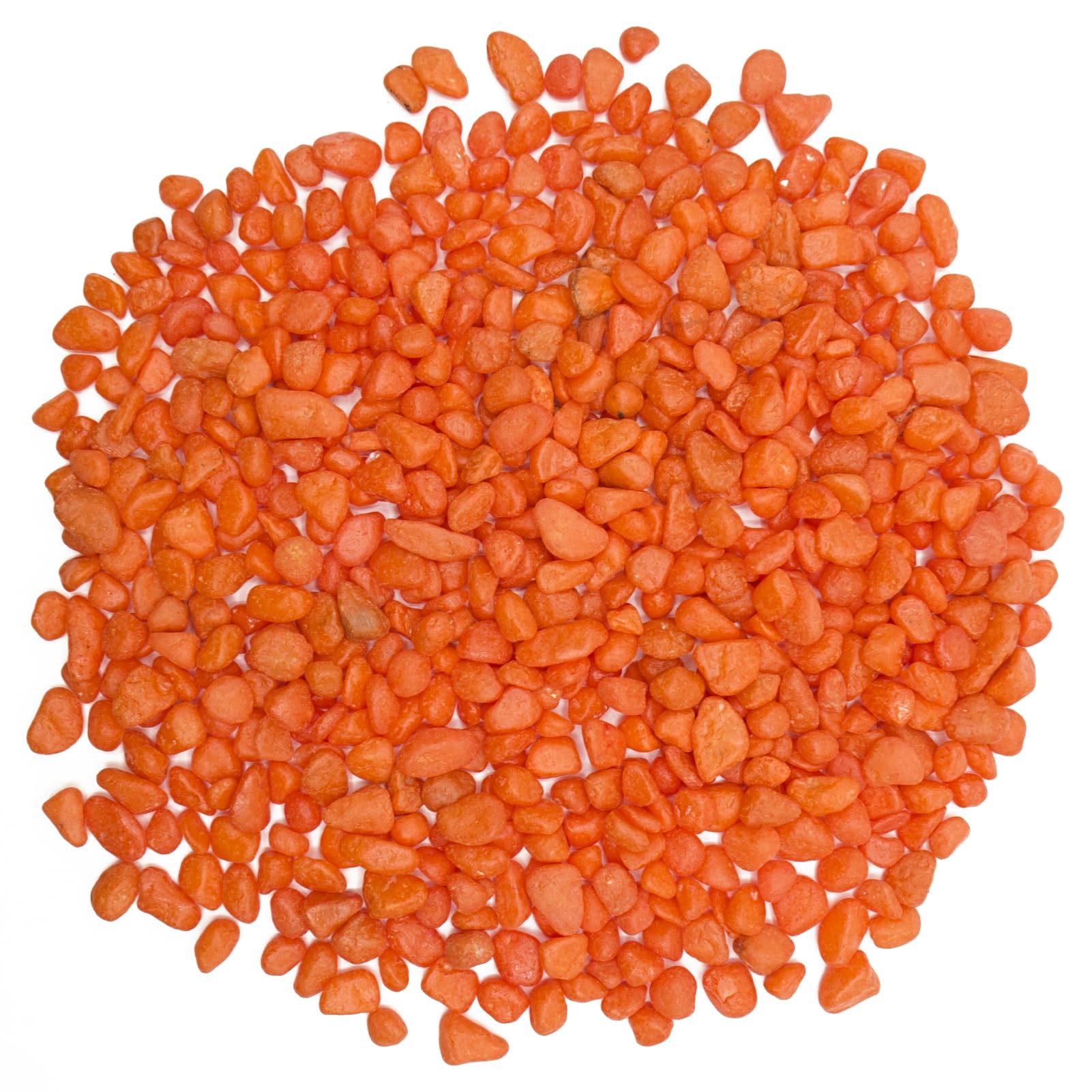 Amazon.com: Orange Pebbles for Crafts, 0.9 Pound Natural Polished ...