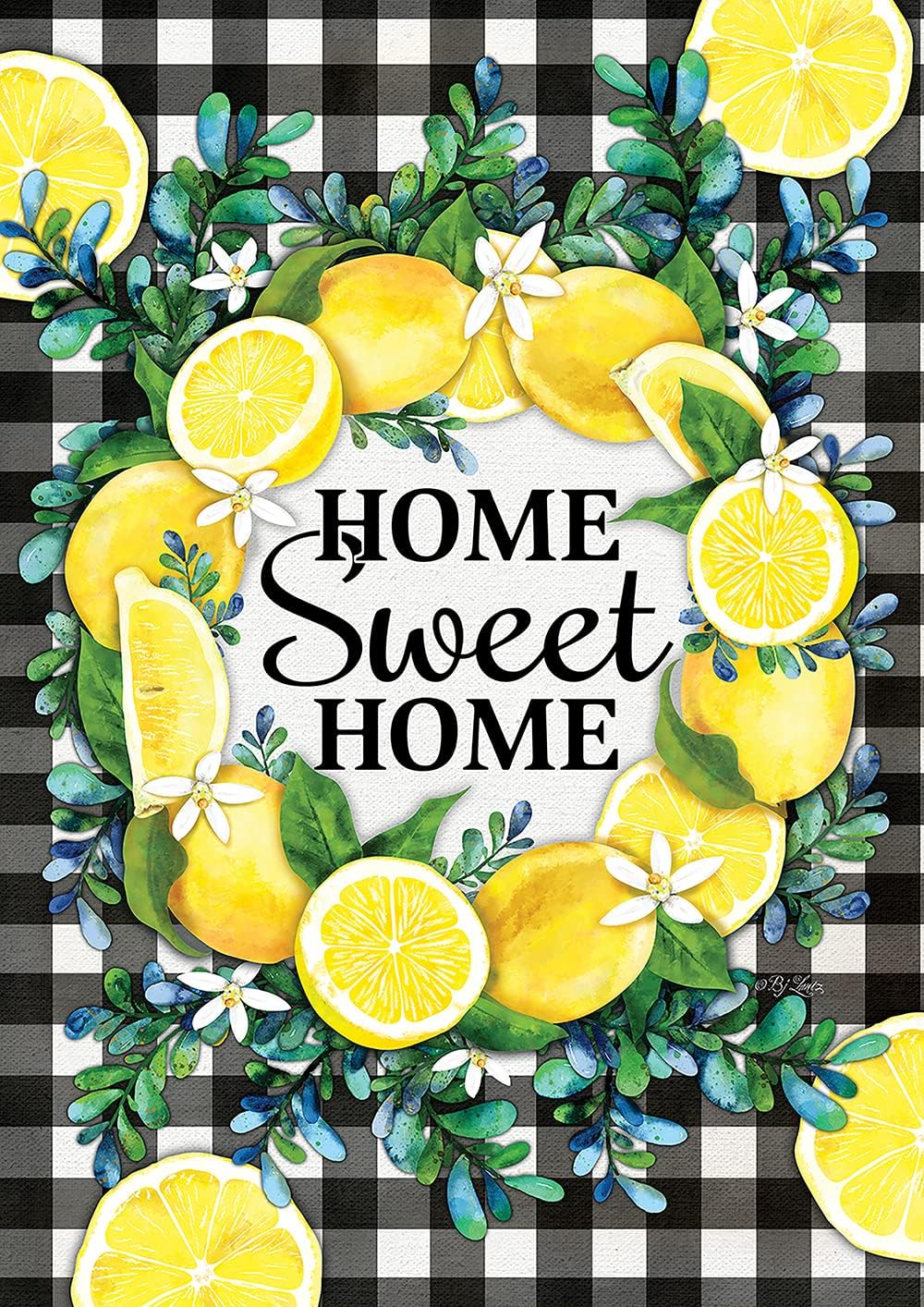 Amazon.com : Toland Home Garden 1010247 Up 'n Away Summer Flag, House ...
