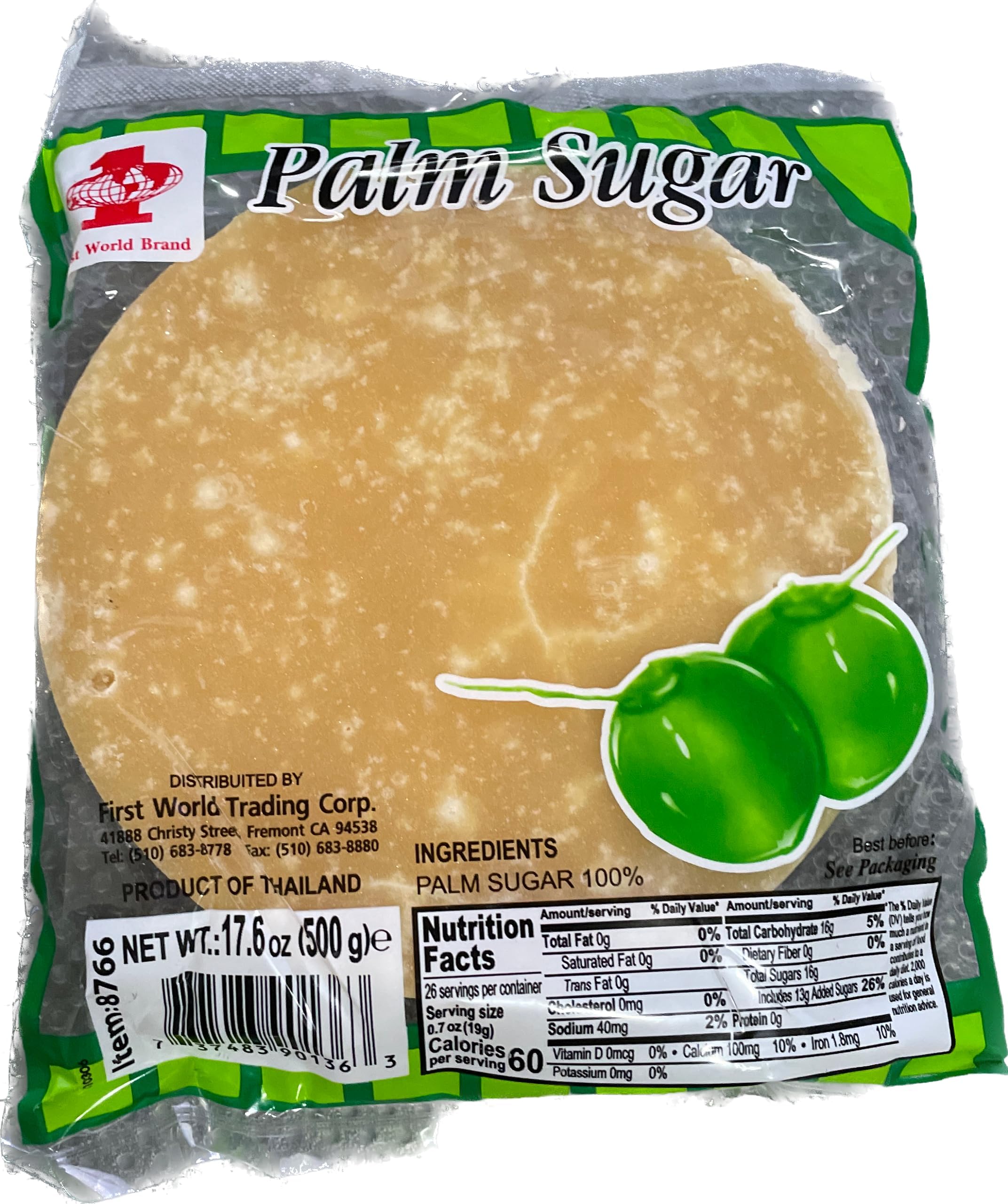Amazon.com: Palm Sugar Pure 16 Oz : Grocery & Gourmet Food