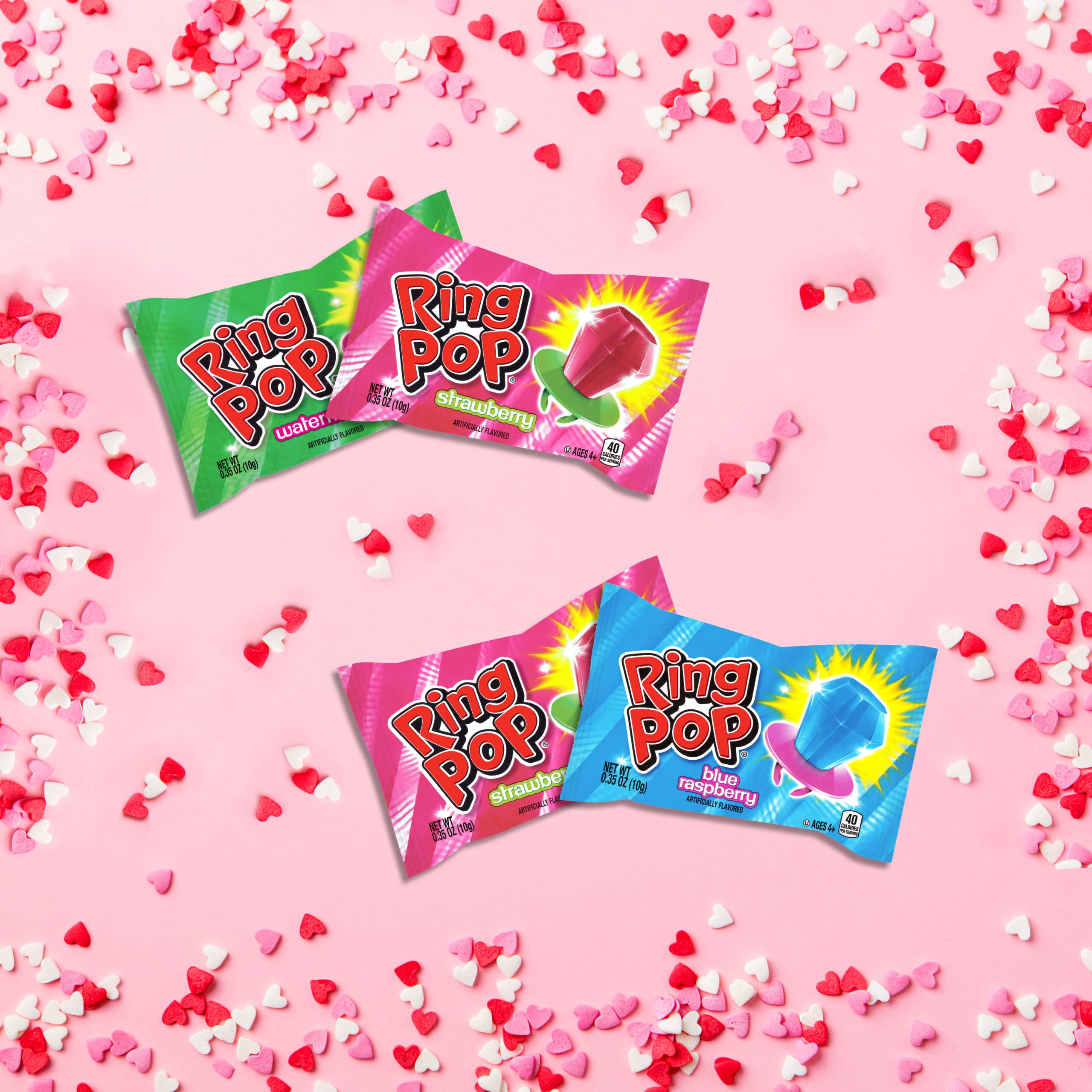 Snapklik.com : Ring Pop Individually Wrapped Bulk Lollipop Variety ...