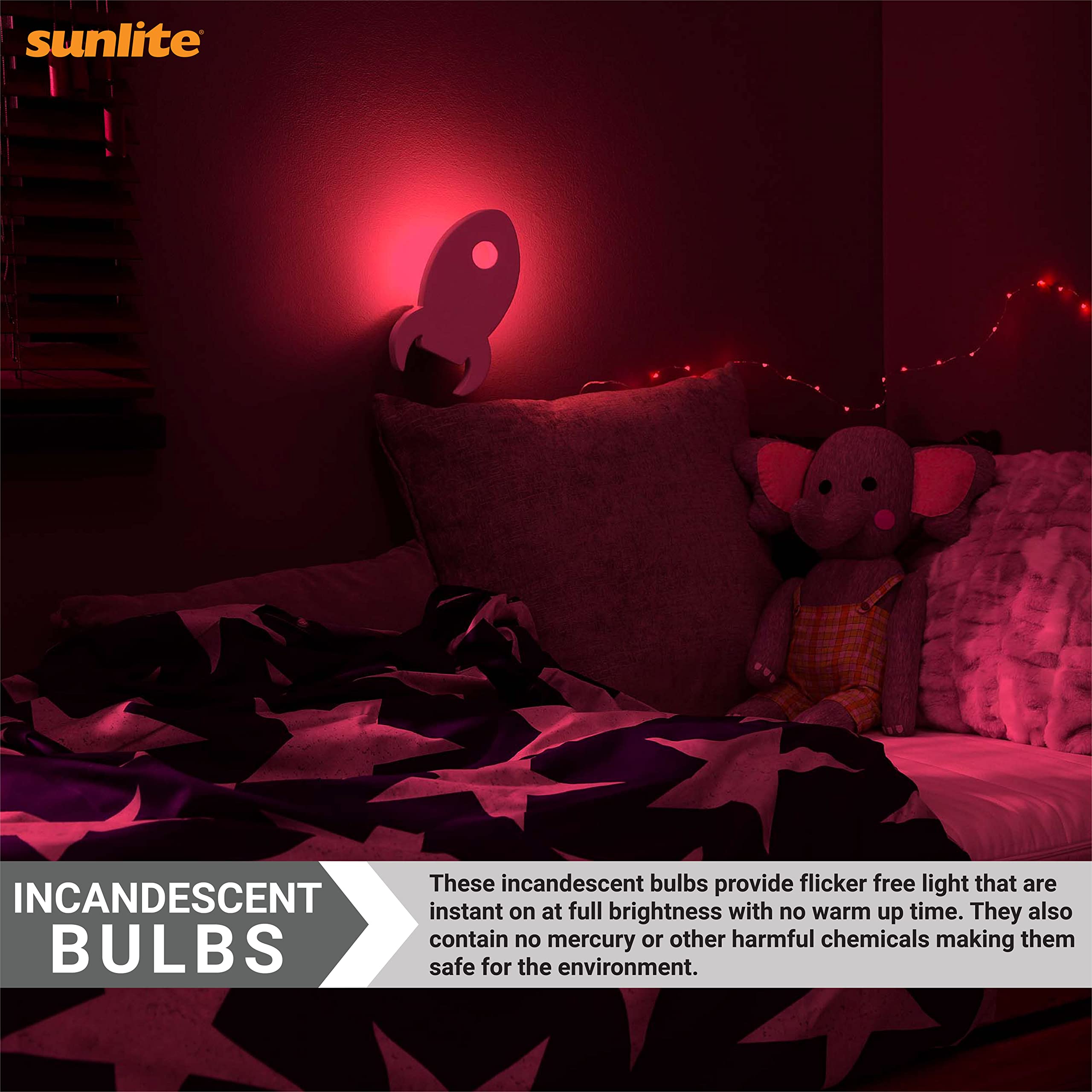 Snapklik.com : 01058 7C7 Incandescent Bulb, 7 Watt, Candelabra E12 Base ...