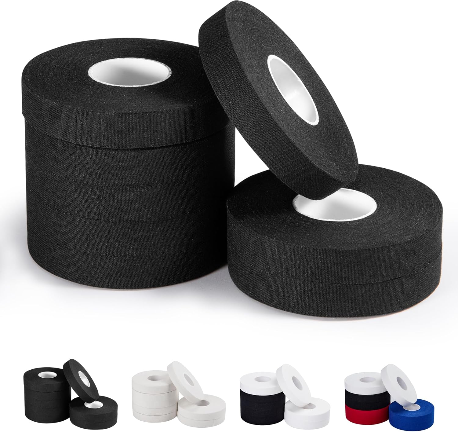 Amazon.com: 8 Pack Pro Finger Sports Tape, 0.5 in x 45 Ft Finger Tape ...