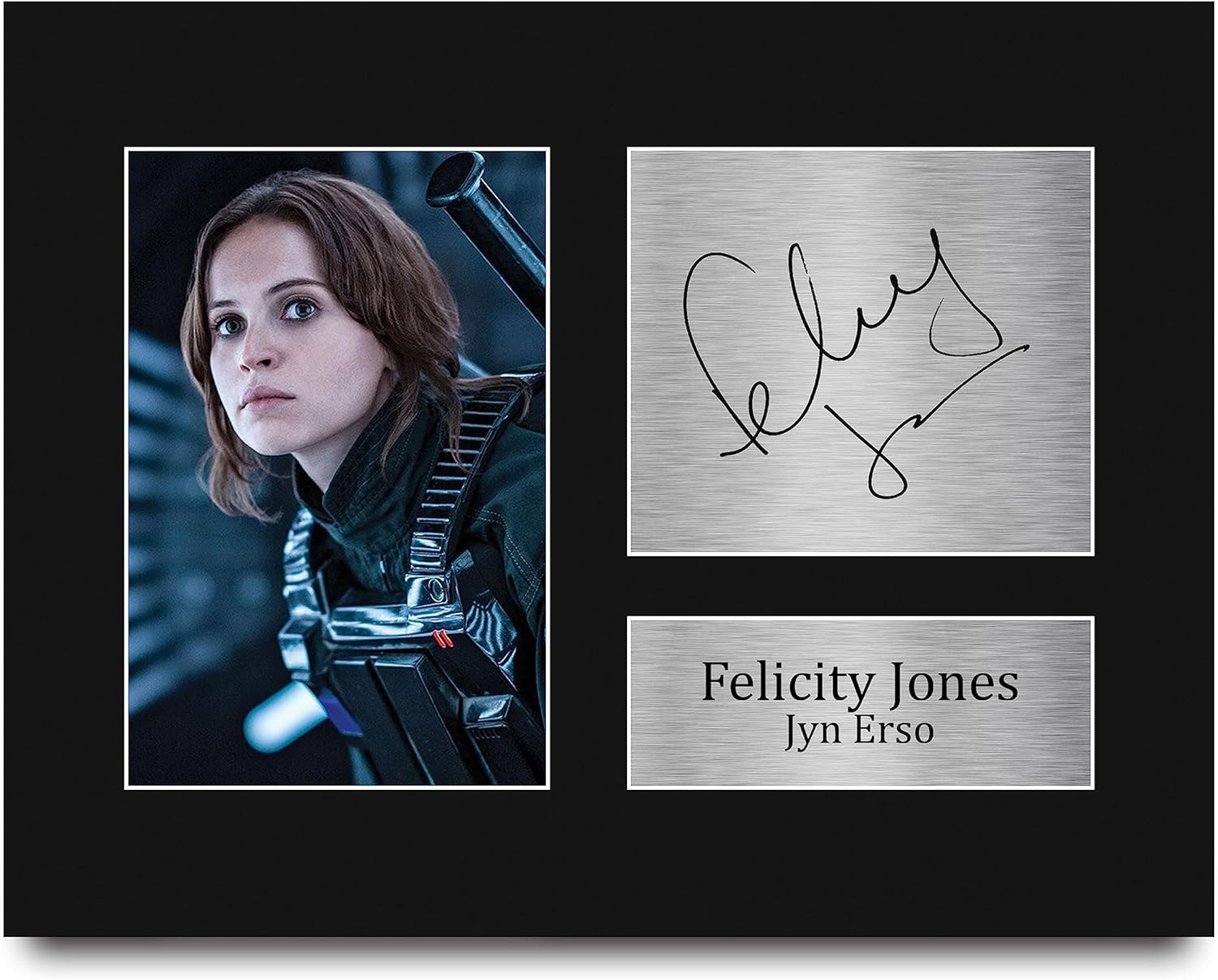 Amazon.com: HWC Trading Felicity Jones Gifts Signed Printed Autograph ...