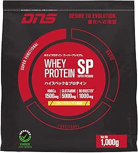 Amazon | DNS/ホエイプロテインスーパープレミアム(SP)/フルーツミックス風味/1000g | DNS | ホエイプロテイン