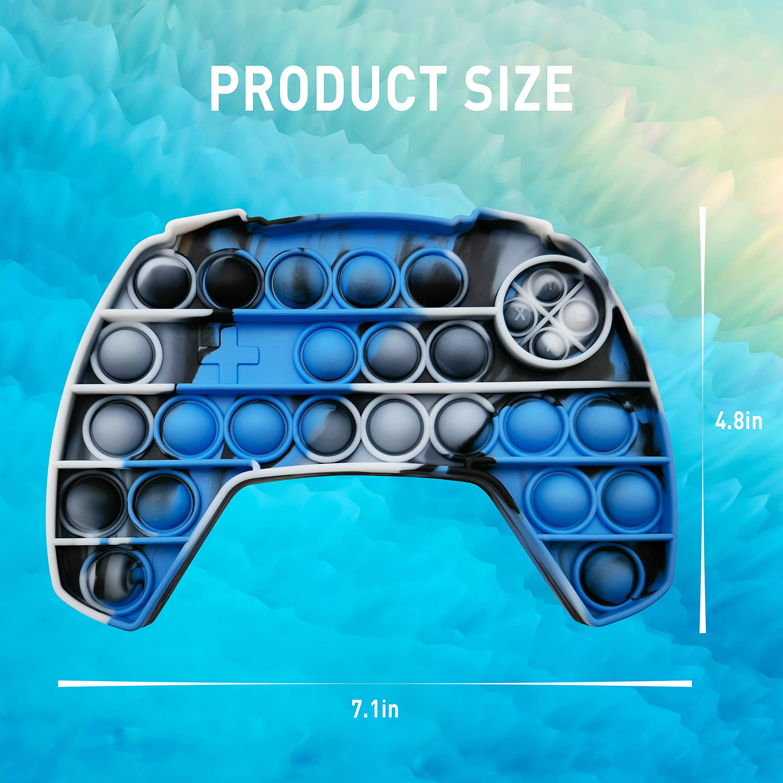 HooYiiok 9 Pack Game Controller Pop Poppers Its Bulk, Gamepad Push Pop ...