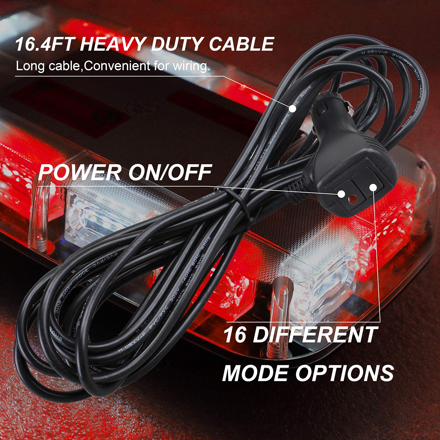 Snapklik.com : ASPL 48LED Roof Top Strobe Lights, High Visibility ...