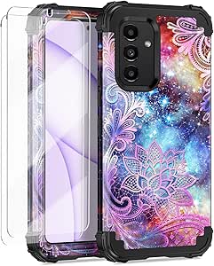 Amazon.com: Rancase Compatible with Galaxy A13 5G Case,Three Layer Heavy Duty Shockproof ...