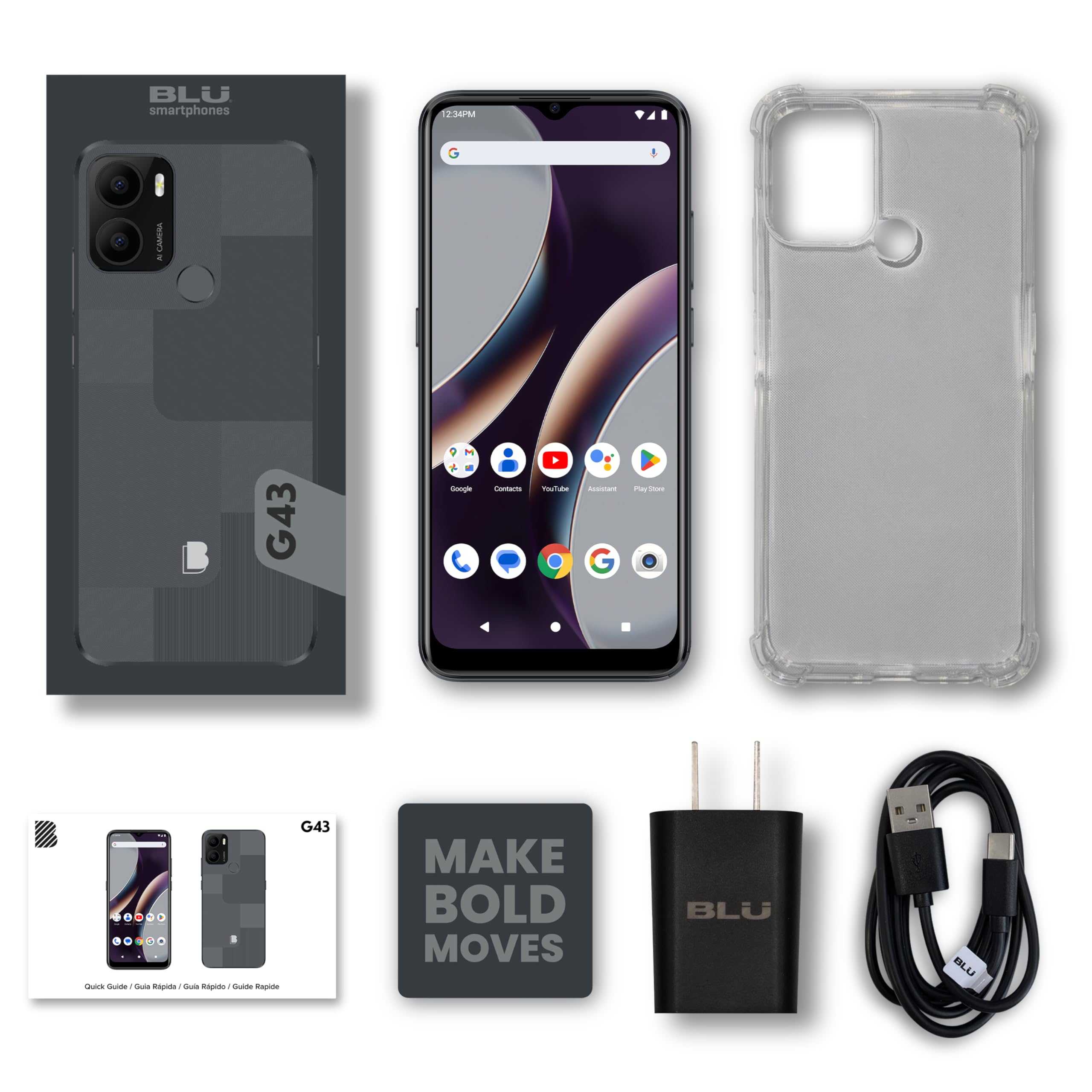 BLU G43 | 2024 | All-Day...B0CV4LHWGL | Encarguelo.com.ec