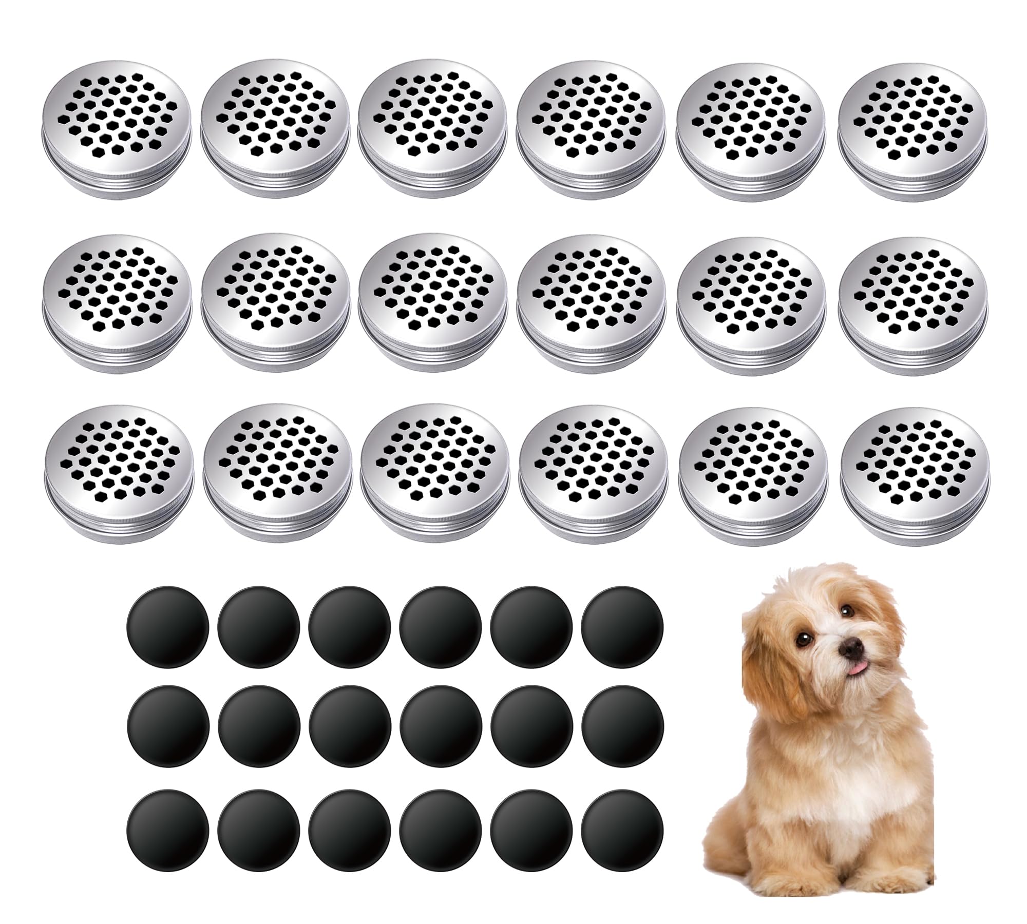 Snapklik.com : INNOYUMLIN 12 Pack Dog Scent Work Tins Training Kit Nose ...