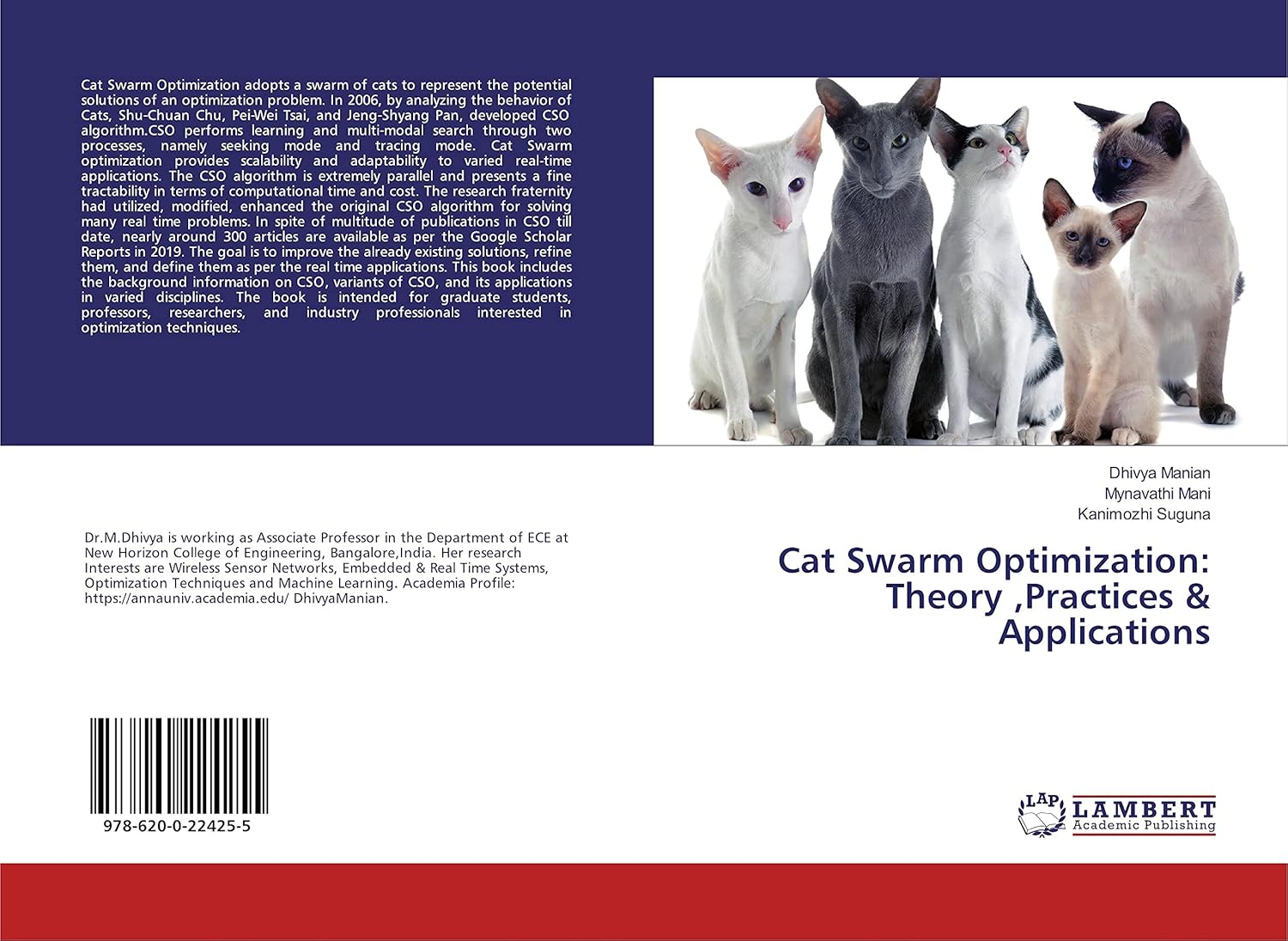 Cat Swarm Optimization Theory Practices And Applications 9786200224255 Computer Science Books