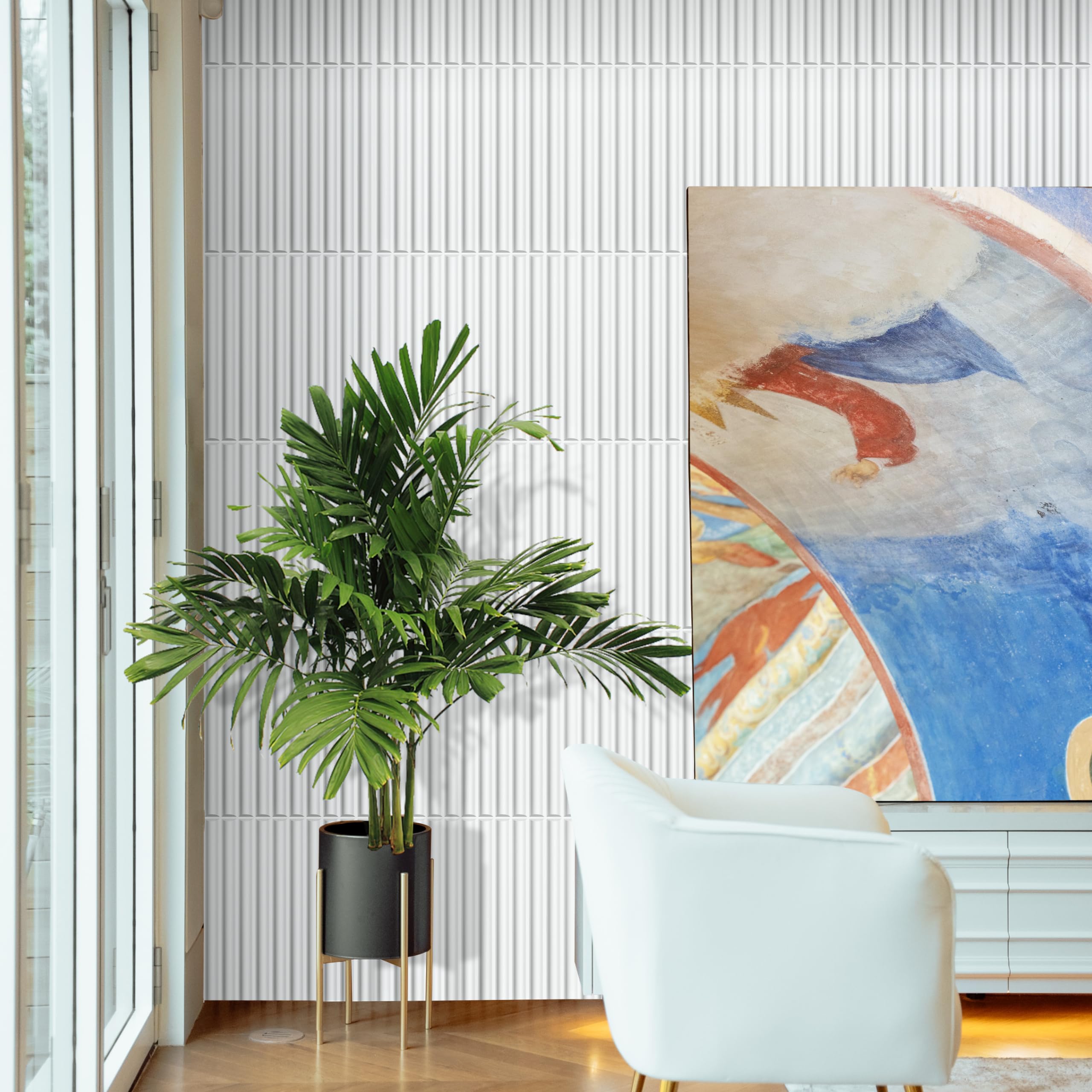 Snapklik.com : STICKGOO 12 PCS 3D Wall Panels, 19.7" X 19.7 ...