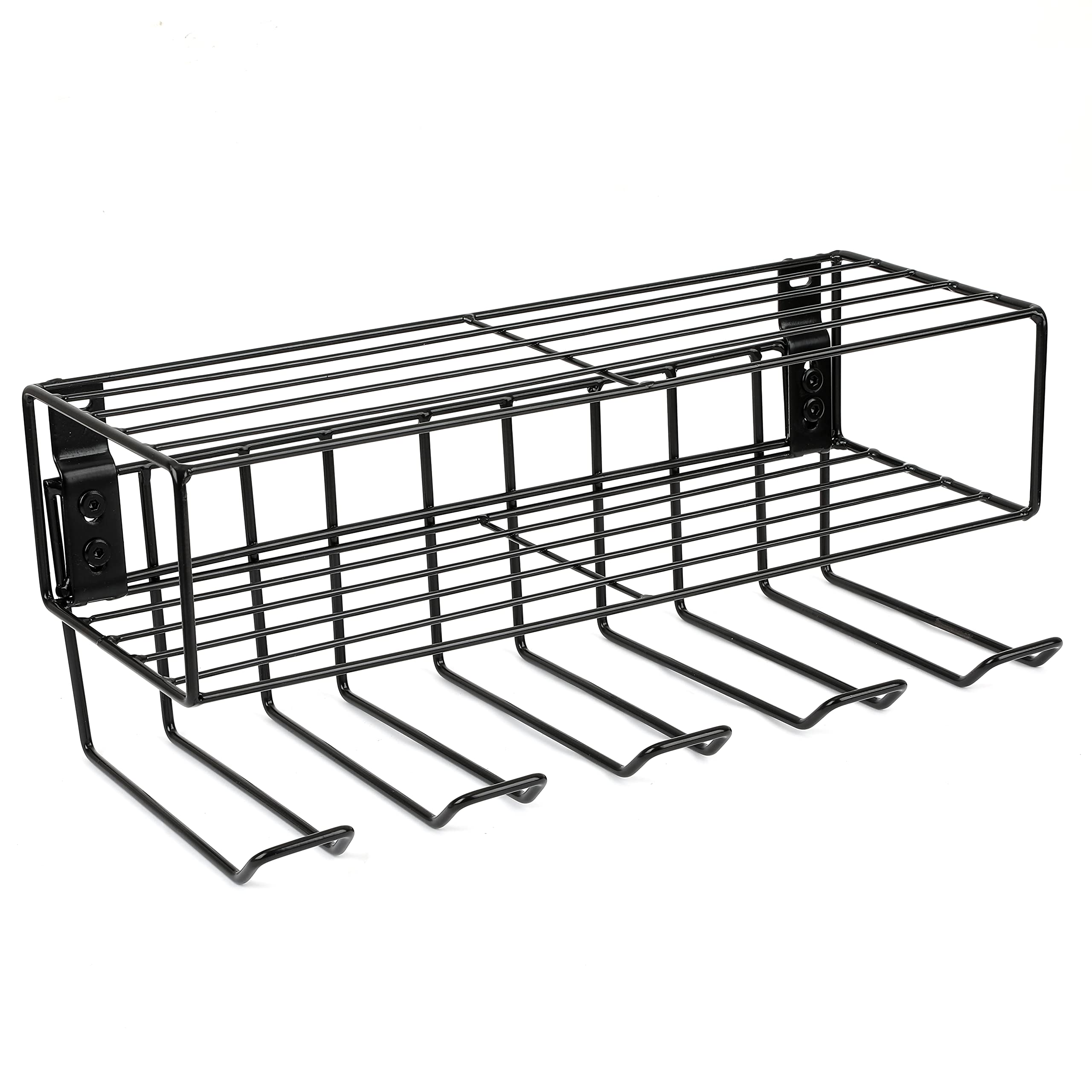Heavy Duty Floating Tool Shelf & Organizer | Wall Mounted Garage ...