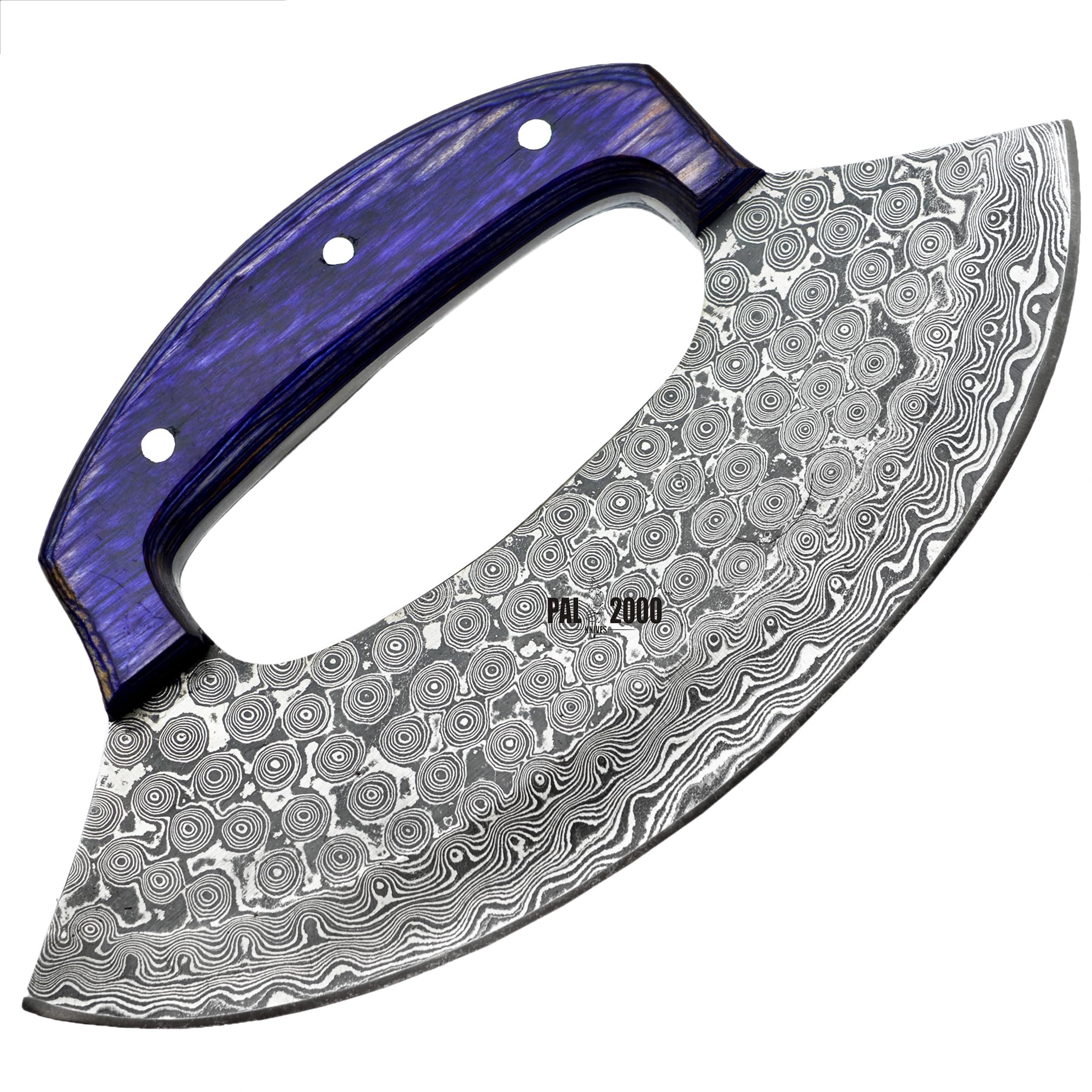 Snapklik.com : Knives - Alaskan Ulu - Mezzaluna Ulu Knife - Pizza ...
