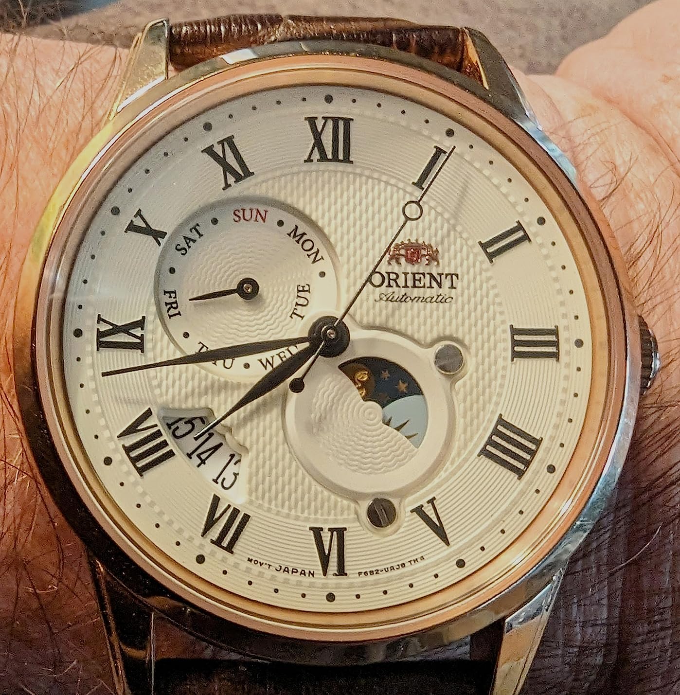 $11/mo - Finance Orient Stainless Steel Japanese Automatic/Hand Winding ...