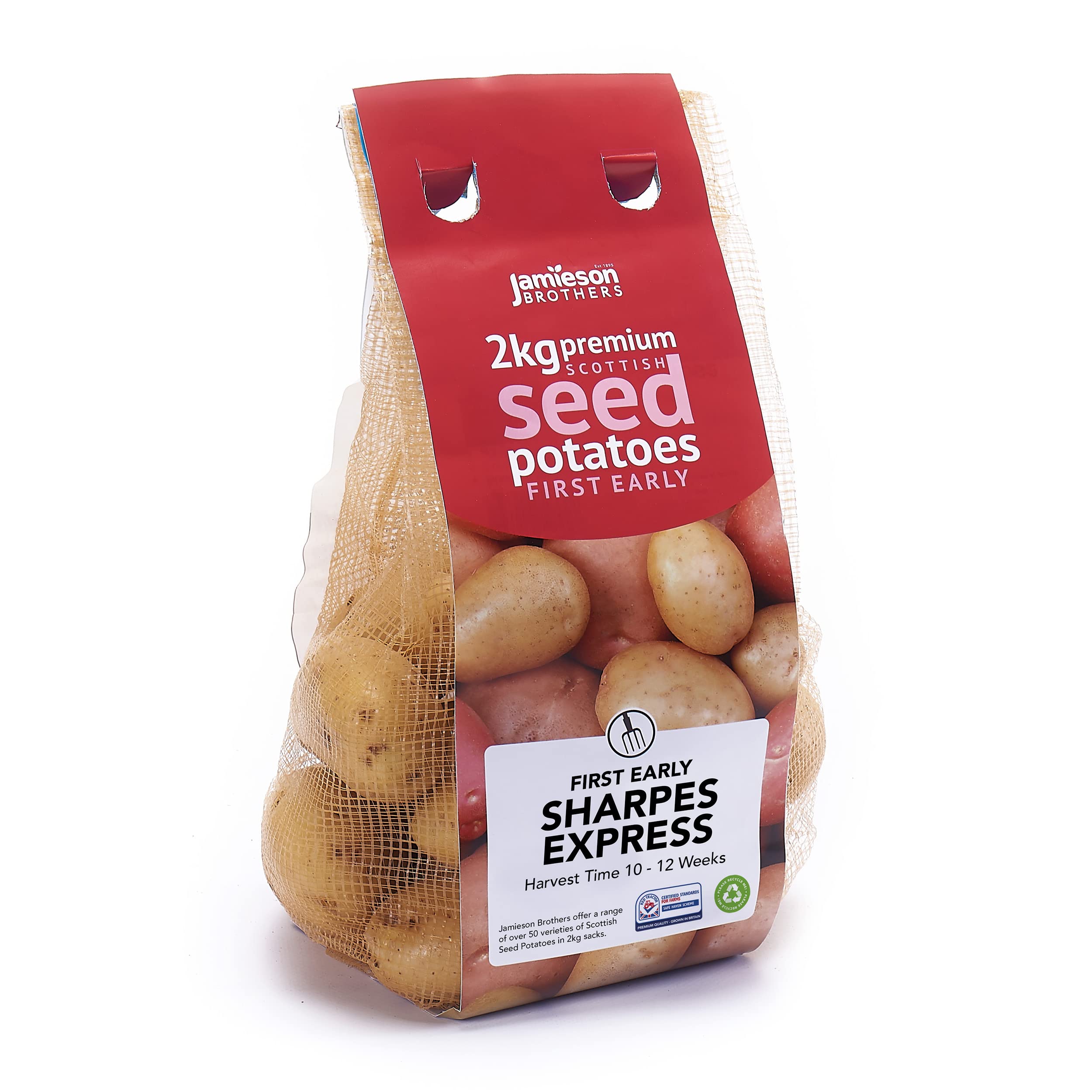 Jamieson Brothers 2kg Sharpes Express Seed Potatoes Jba First Early ...