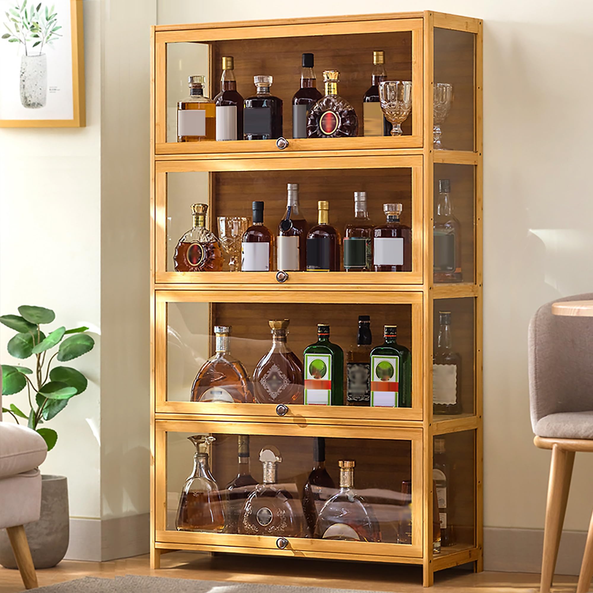 Whiskey Cabinet Forget Wine Cellars: Why 'whisky Walls' Are The Newest