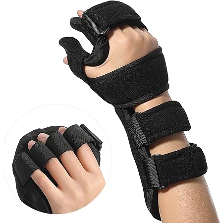 Amazon.com: Stroke Hand Brace: SoftPro Functional Resting Hand Splint ...