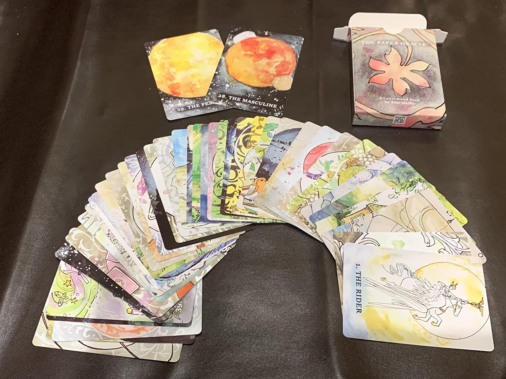 Amazon.co.jp: ペーパー オラクル ルノルマン,The paper oracle lenormand,tarot card ...