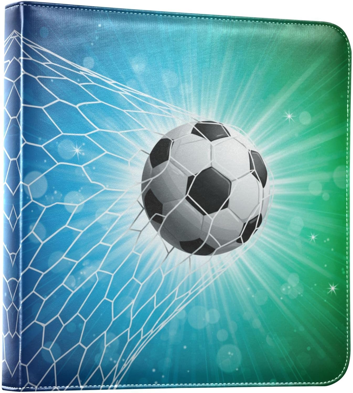 Amazon.com: JIPONI Soccer Ball Goal Large Photo Album, DIY Leather ...