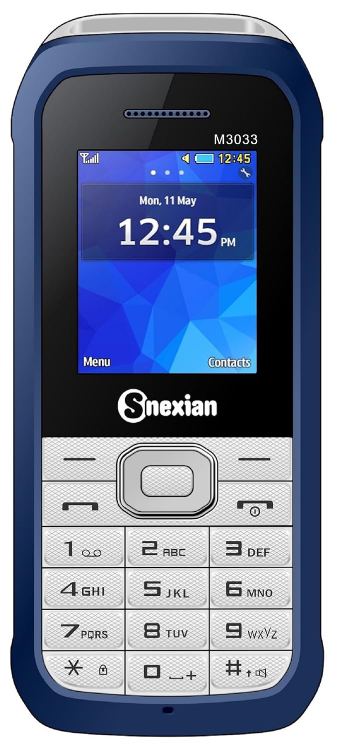 Snexian Feature Mobile Phone with Dual SIM, 1.8 inch, Open FM, 1000 mAh ...
