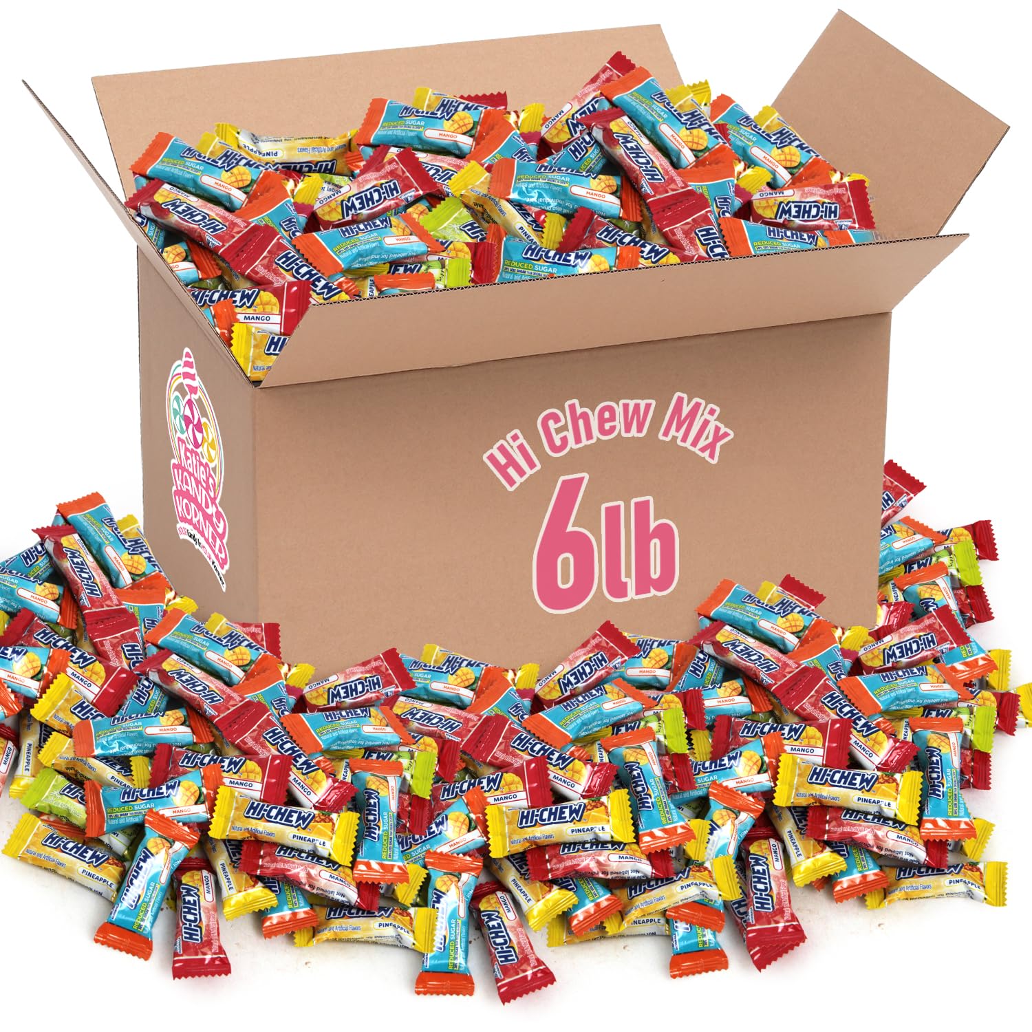 Amazon.com : Hi Chew Candy Variety Pack, 6lb Pack of Candy Bulk ...