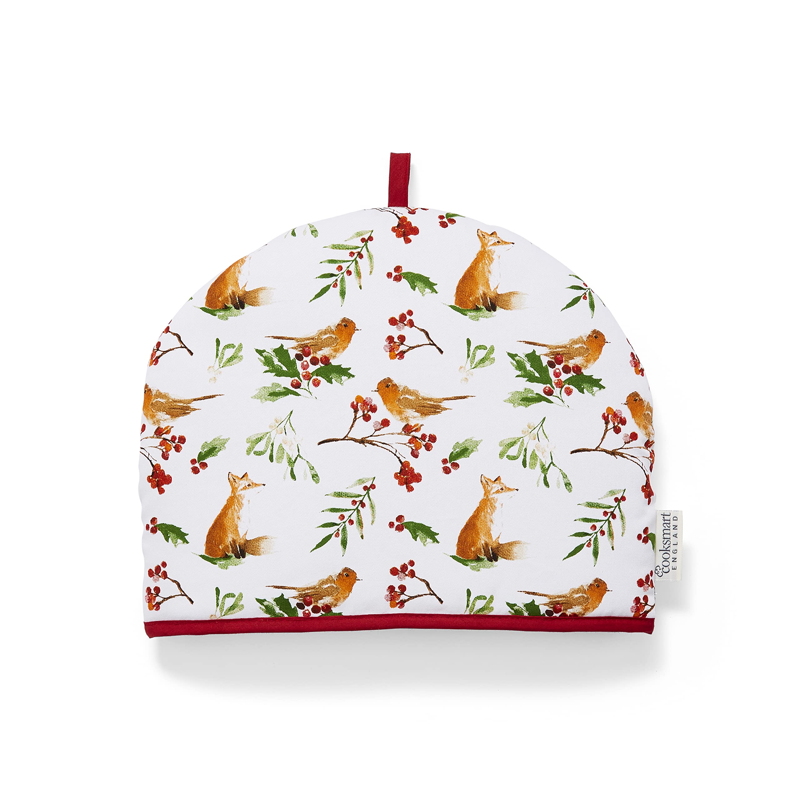 Cooksmart British Designed Christmas Tea Cosy | Xmas Teapot Warmer ...