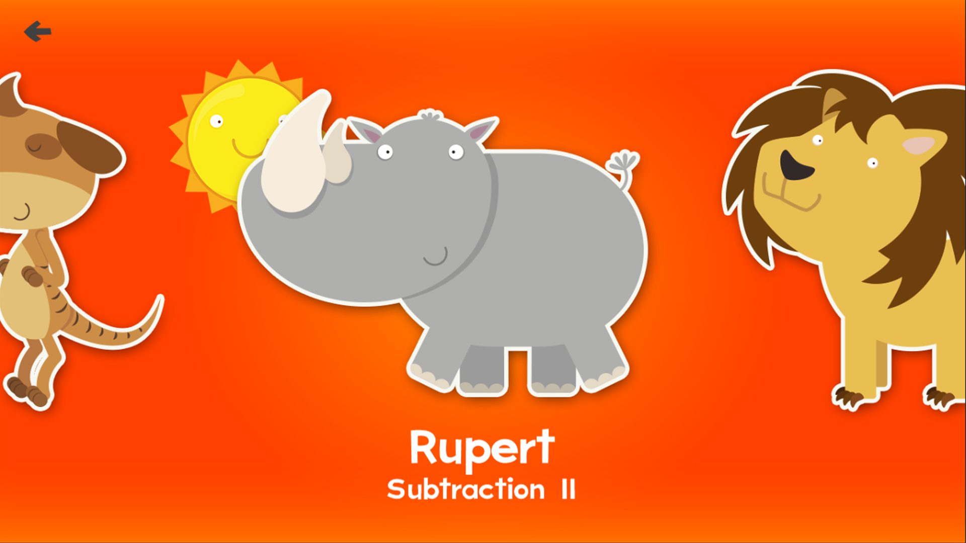 Animal Math First Grade Math Games for First Grade and Early Learners ...