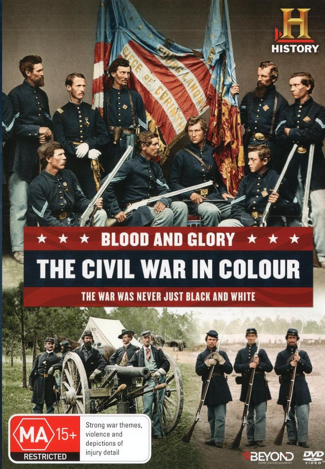 Amazon.com: Blood and Glory The Civil War In Colour | Documentary | NON ...