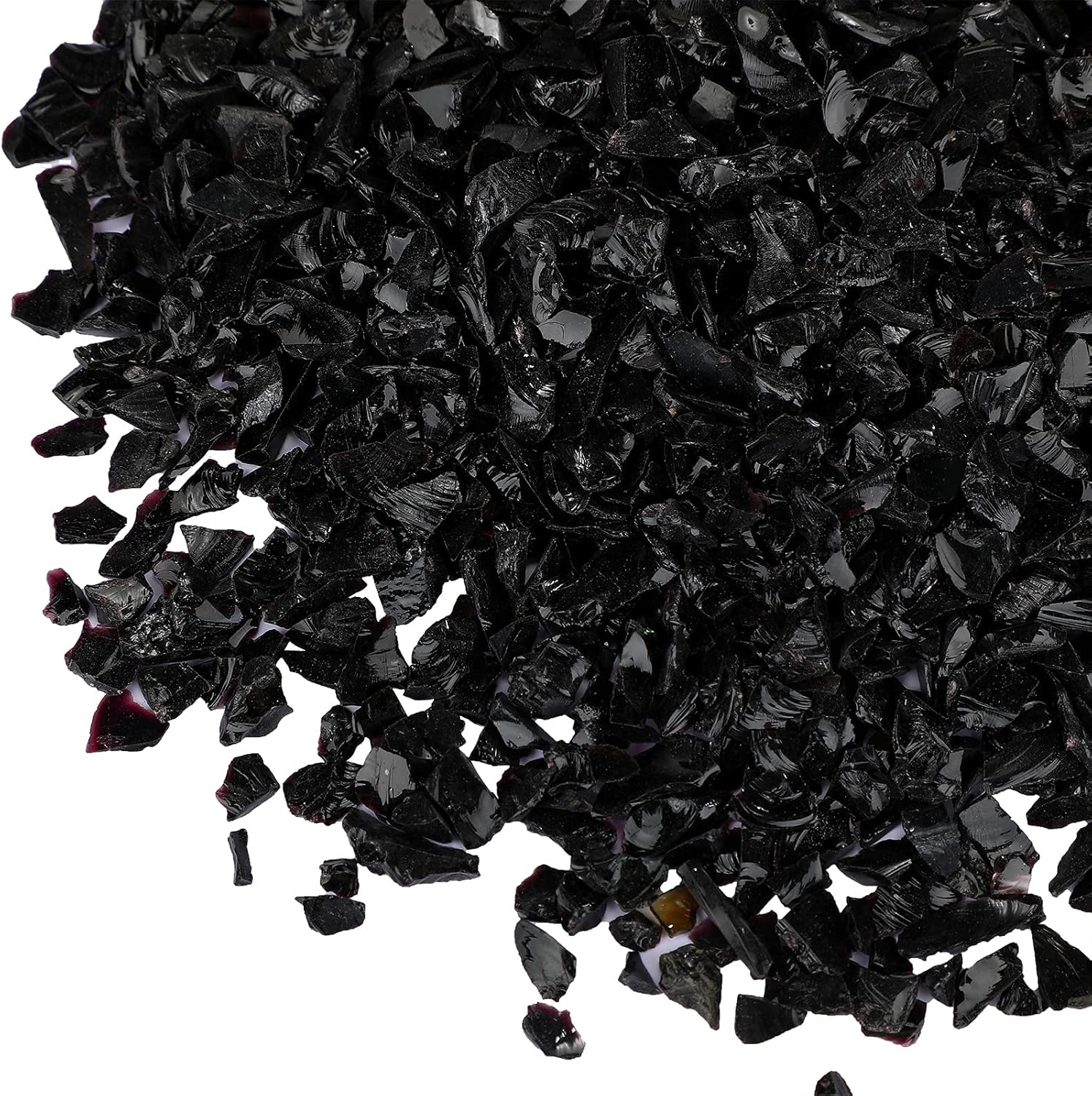 Amazon.com: Patelai Crushed Glass for Crafts Glitter Resin Art Broken ...