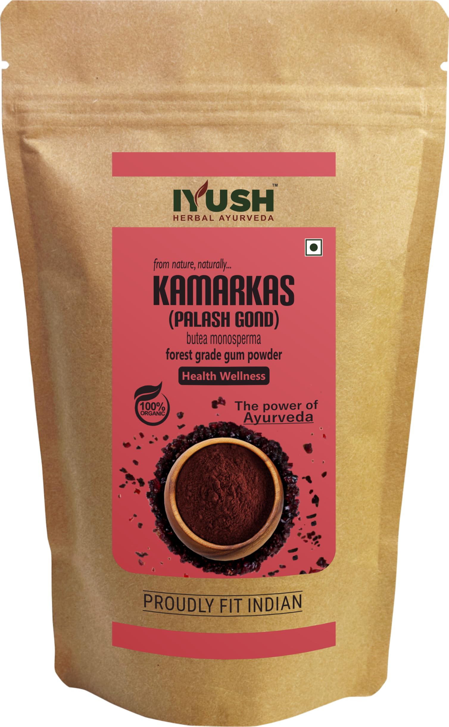 IYUSH Herbal Ayurveda Kamarkas Powder – 400gm | Kamarkas Gondh ...