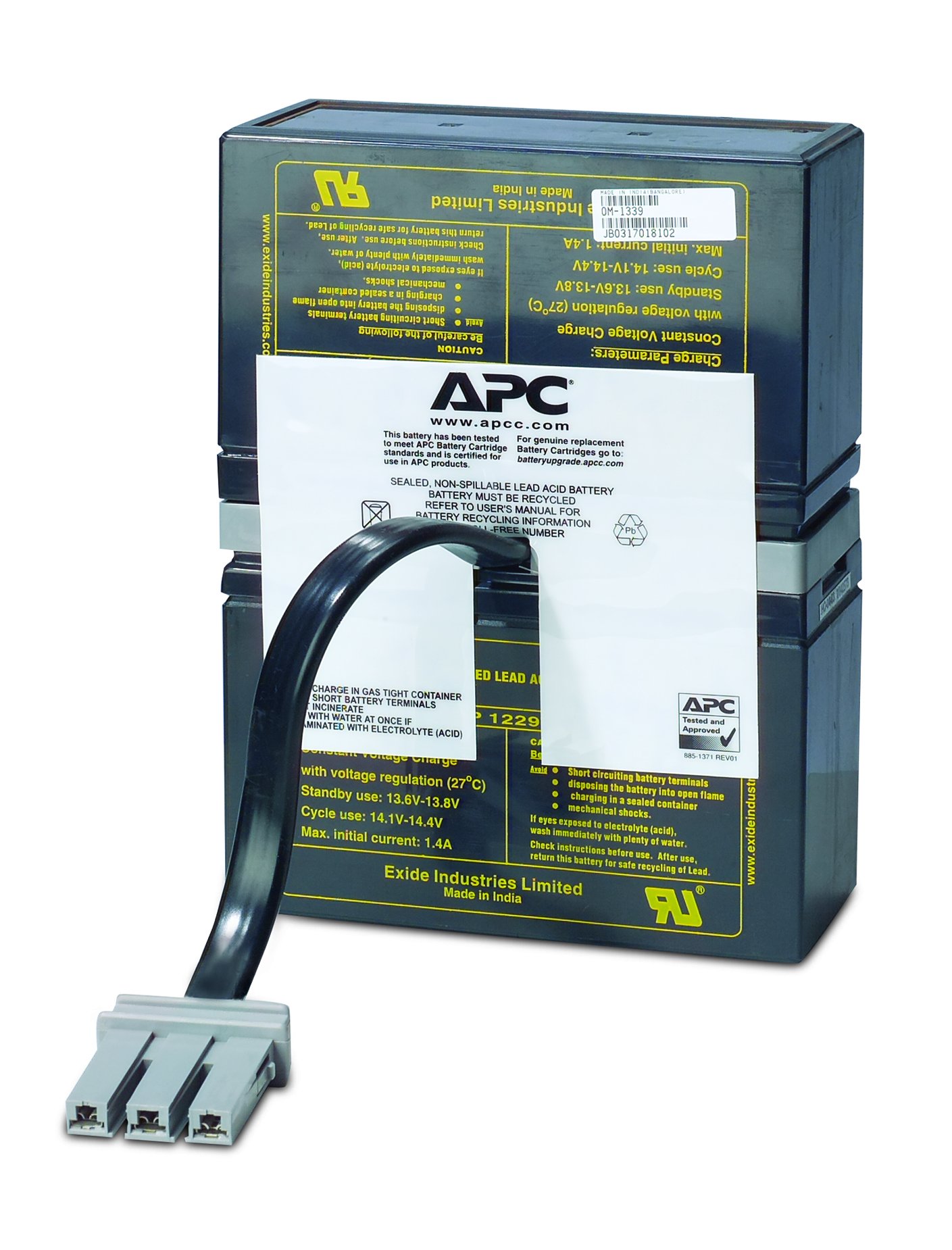 Backup Battery APC UPS Battery Replacement For APC Back-UPS Models ...