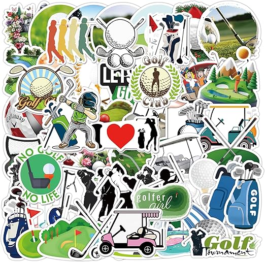 Amazon.com: Funny Golf Stickers 100PCS,Cool Sport Golf Stickers for ...