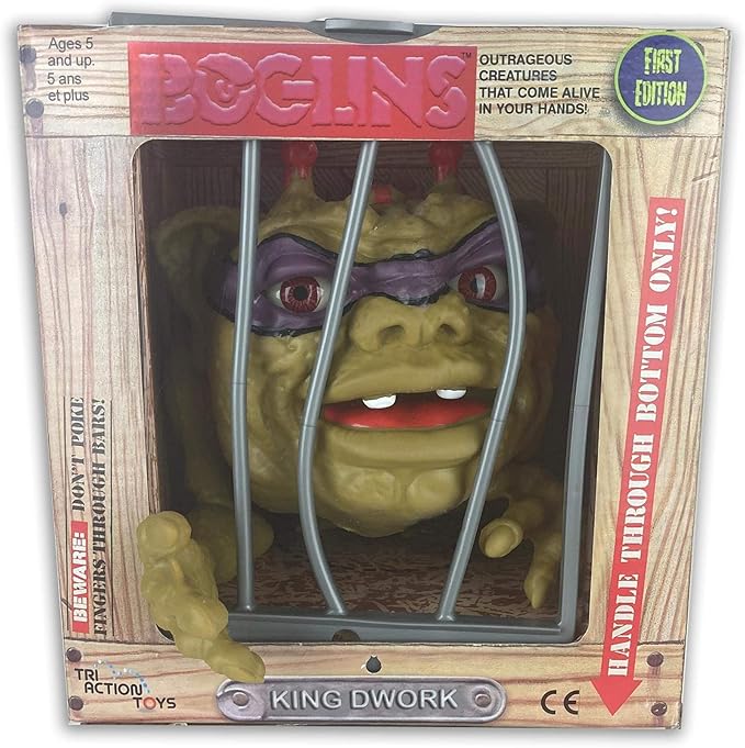 Amazon.com: Boglins Foam Monster Puppet Red Eyed King Dwork 8 ...