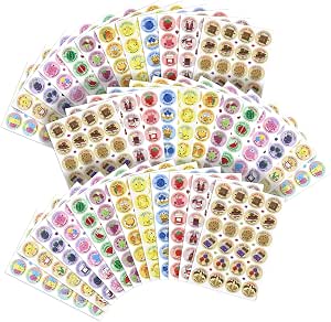 Amazon.com: VKPI Scratch and Sniff Stickers, 864 Pieces Fruits and ...