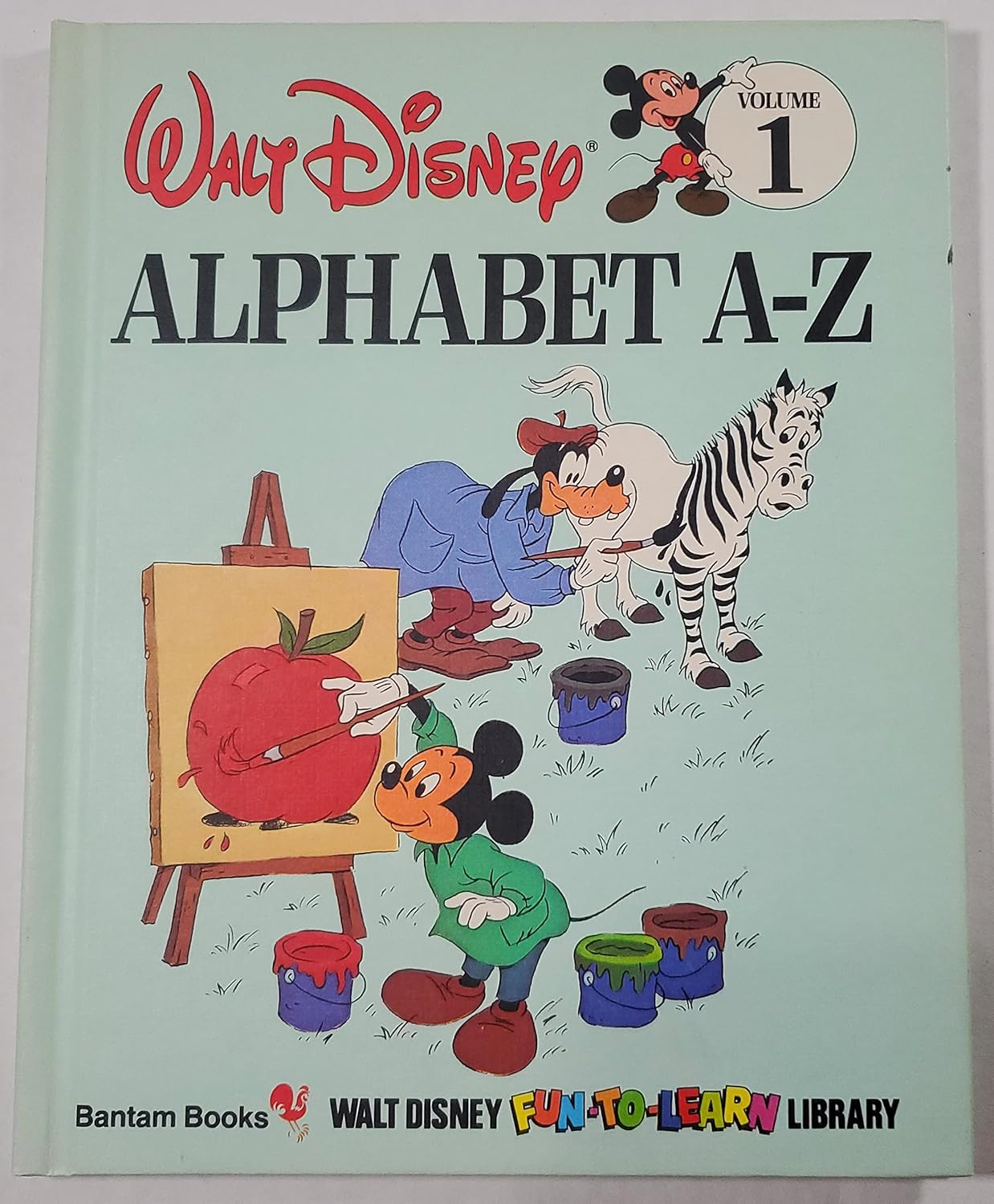Amazon.com: Alphabet A-Z (Disney's Fun-to-Read Library, Vol. 1 ...