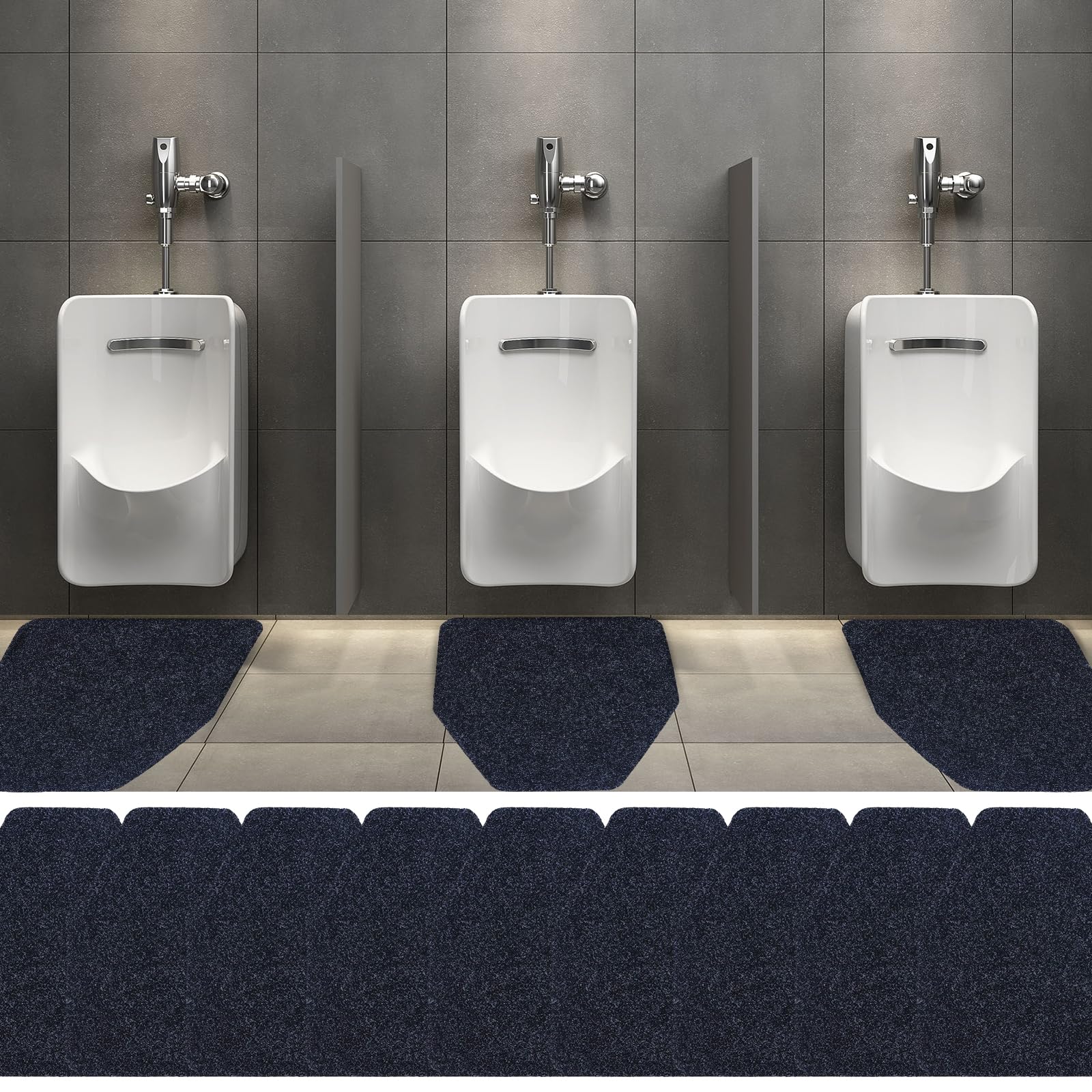 Amazon.com: Basima Urinal Mats for Men Bathroom 12 Pack Washable Bulk ...