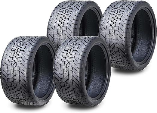 Amazon.com: WANDA 215/35-14 Golf Cart ATV Tires 4 Ply 215/35x14 -Set 4 ...