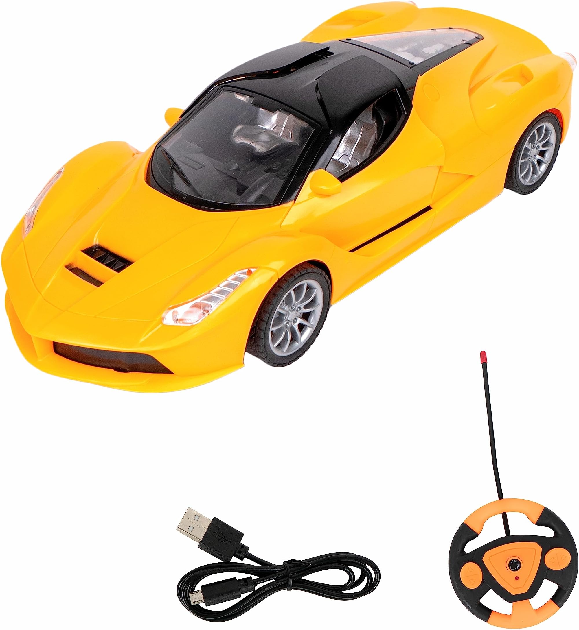 FUNVERSE® Remote Controlled Racing Car for Kids, Super Racing Sports ...