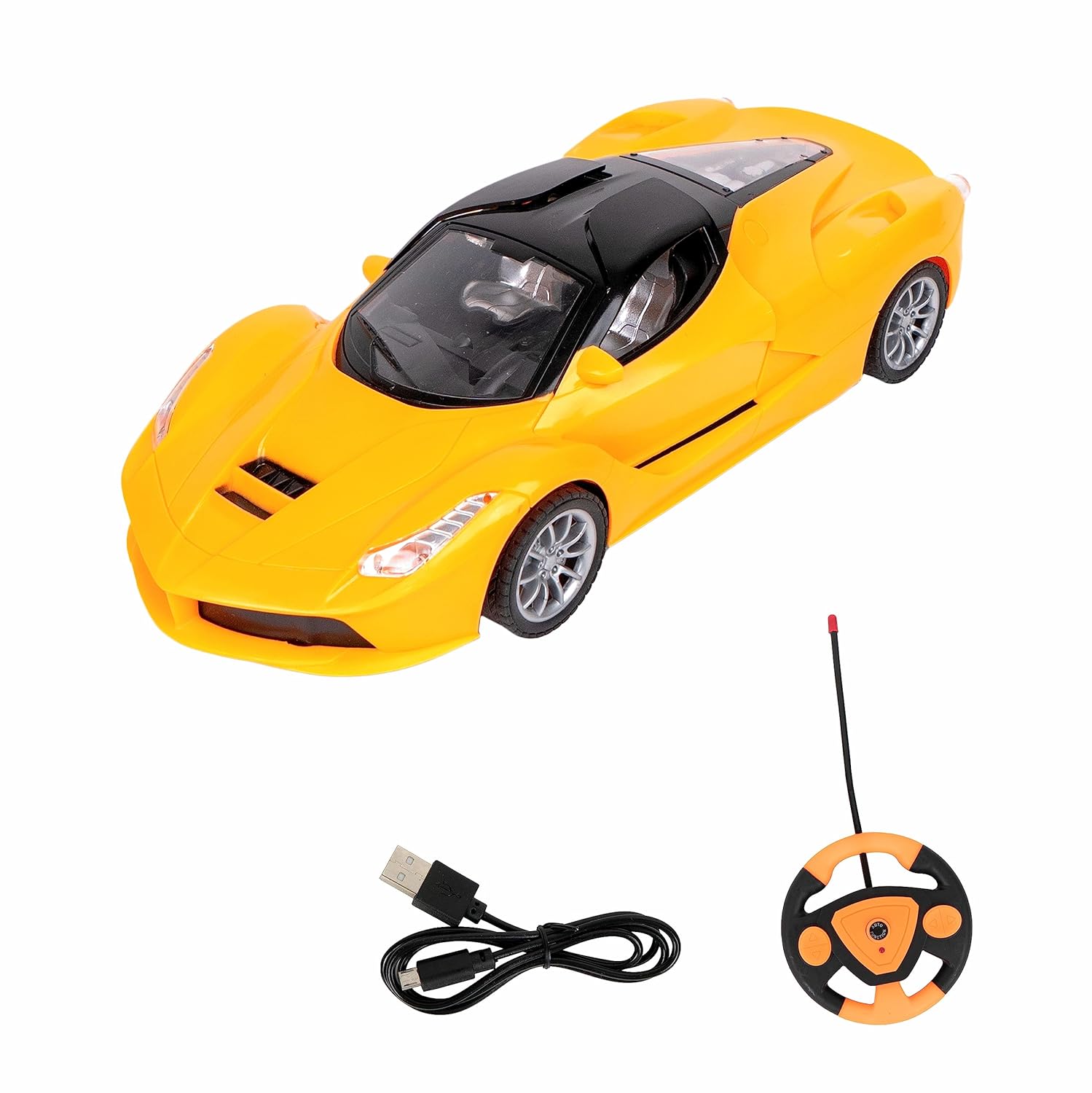 FUNVERSE® Remote Controlled Racing Car for Kids, Super Racing Sports ...