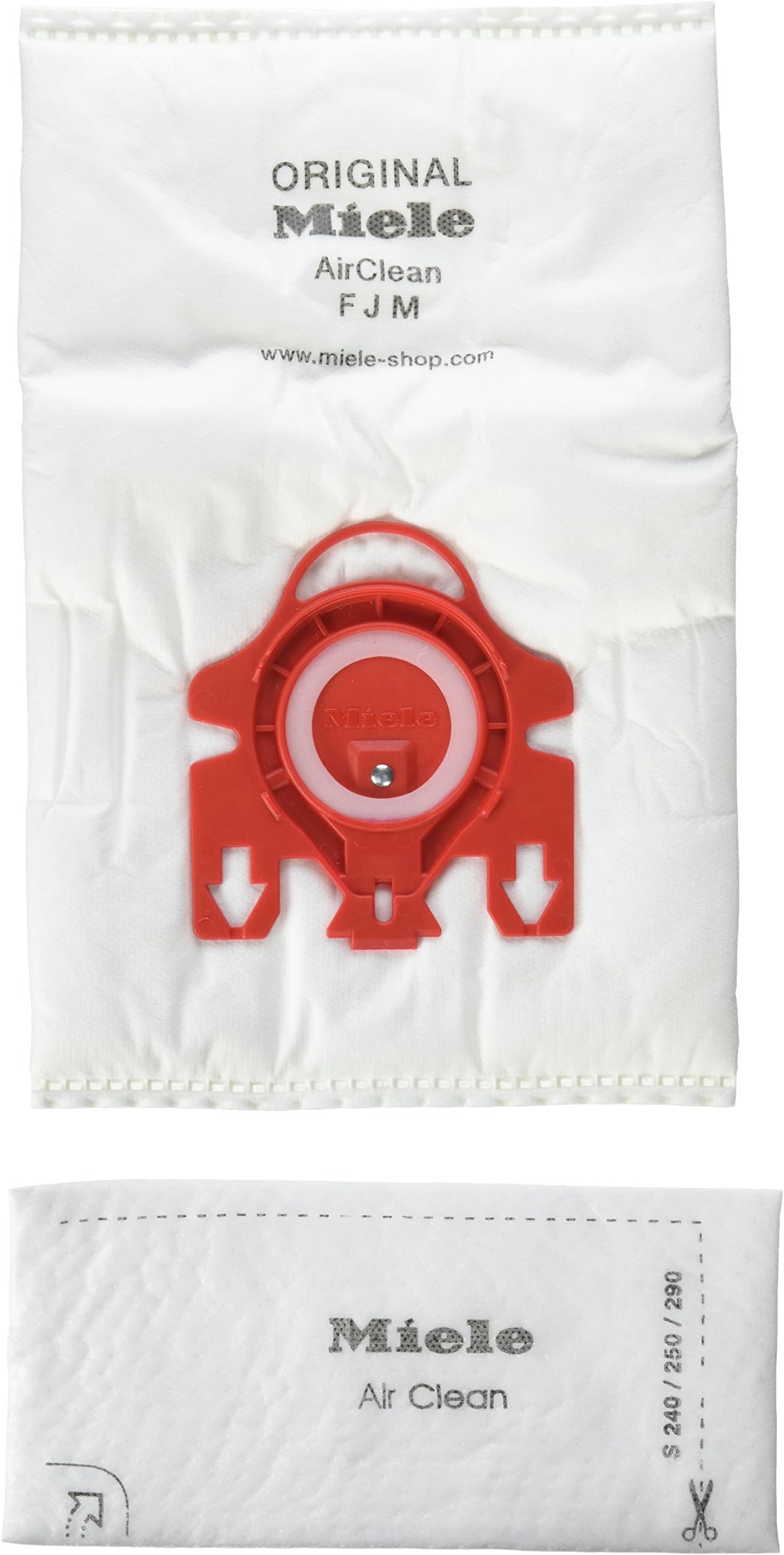 Amazon.com - Miele AirClean 3D Efficiency Dust Bag, Type U, 8 Bags & 4 ...