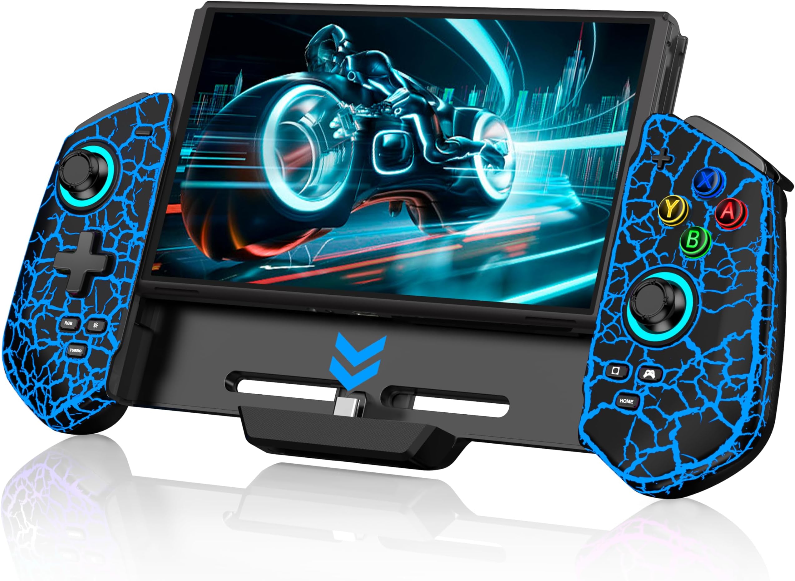Amazon.com: NexiGo Gripcon, Enhanced Switch/Switch OLED Controller for ...